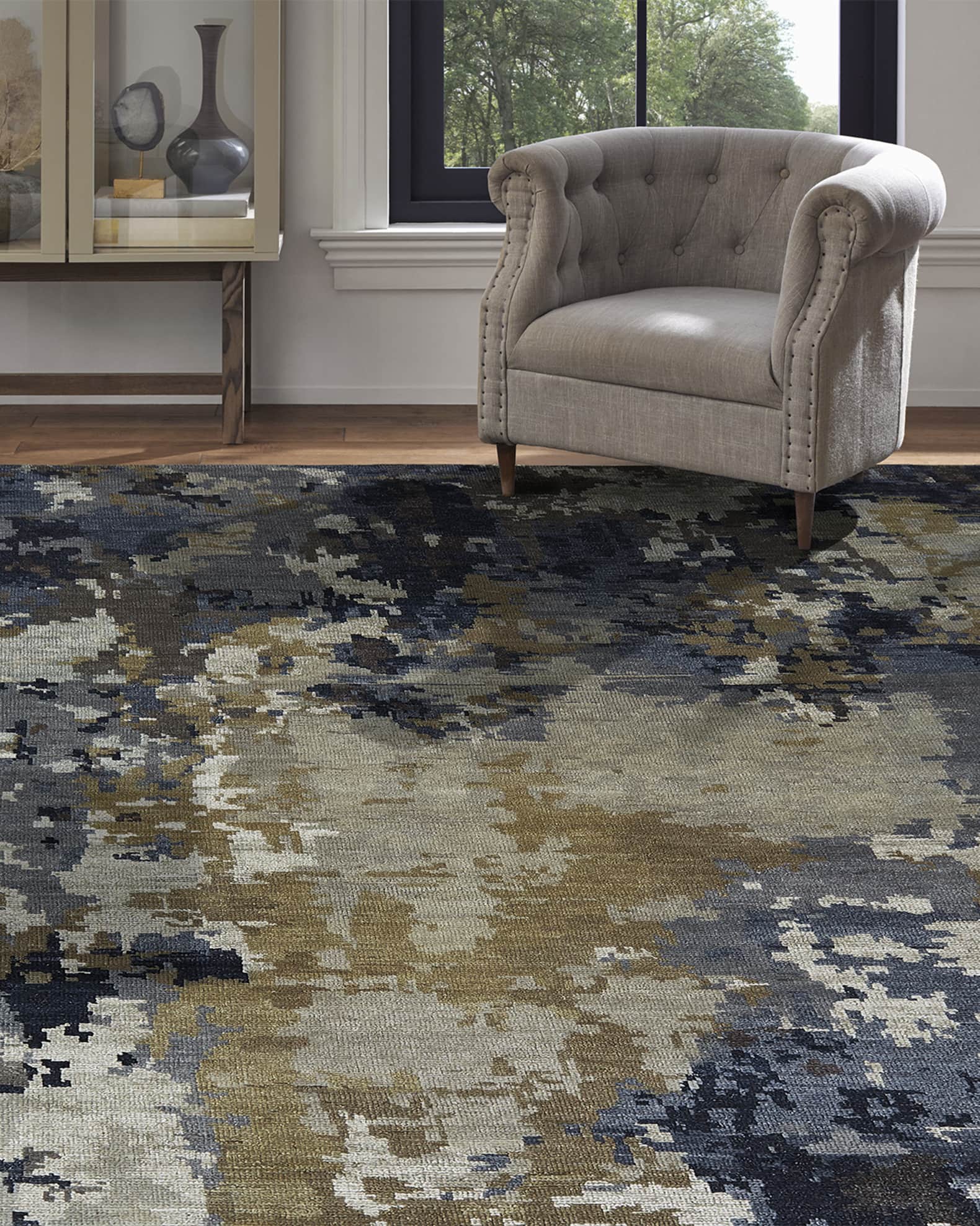 Leslie Hand-Knotted Rug | Neiman Marcus