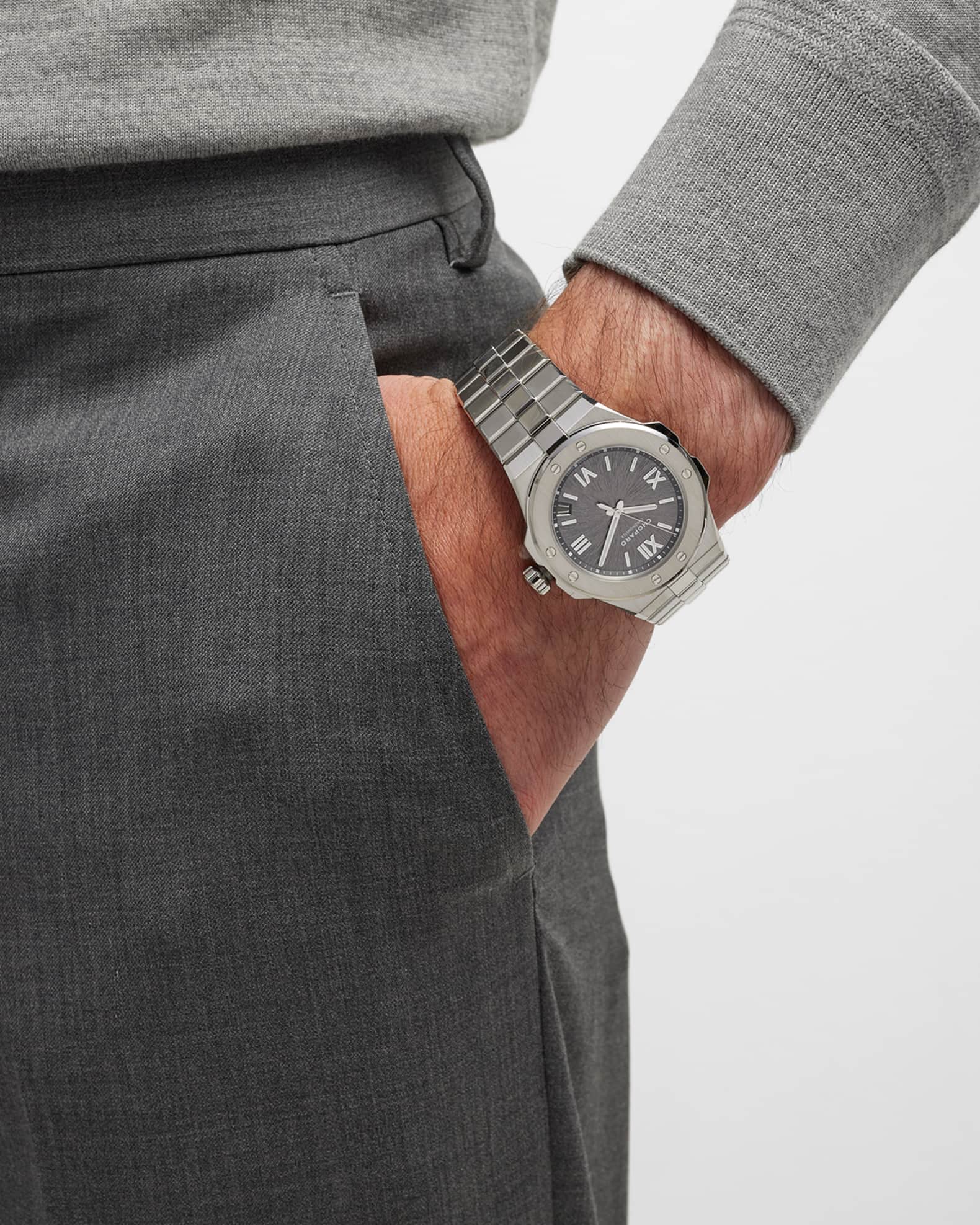 Chopard Alpine Eagle 41mm Stainless Steel Watch | Neiman Marcus