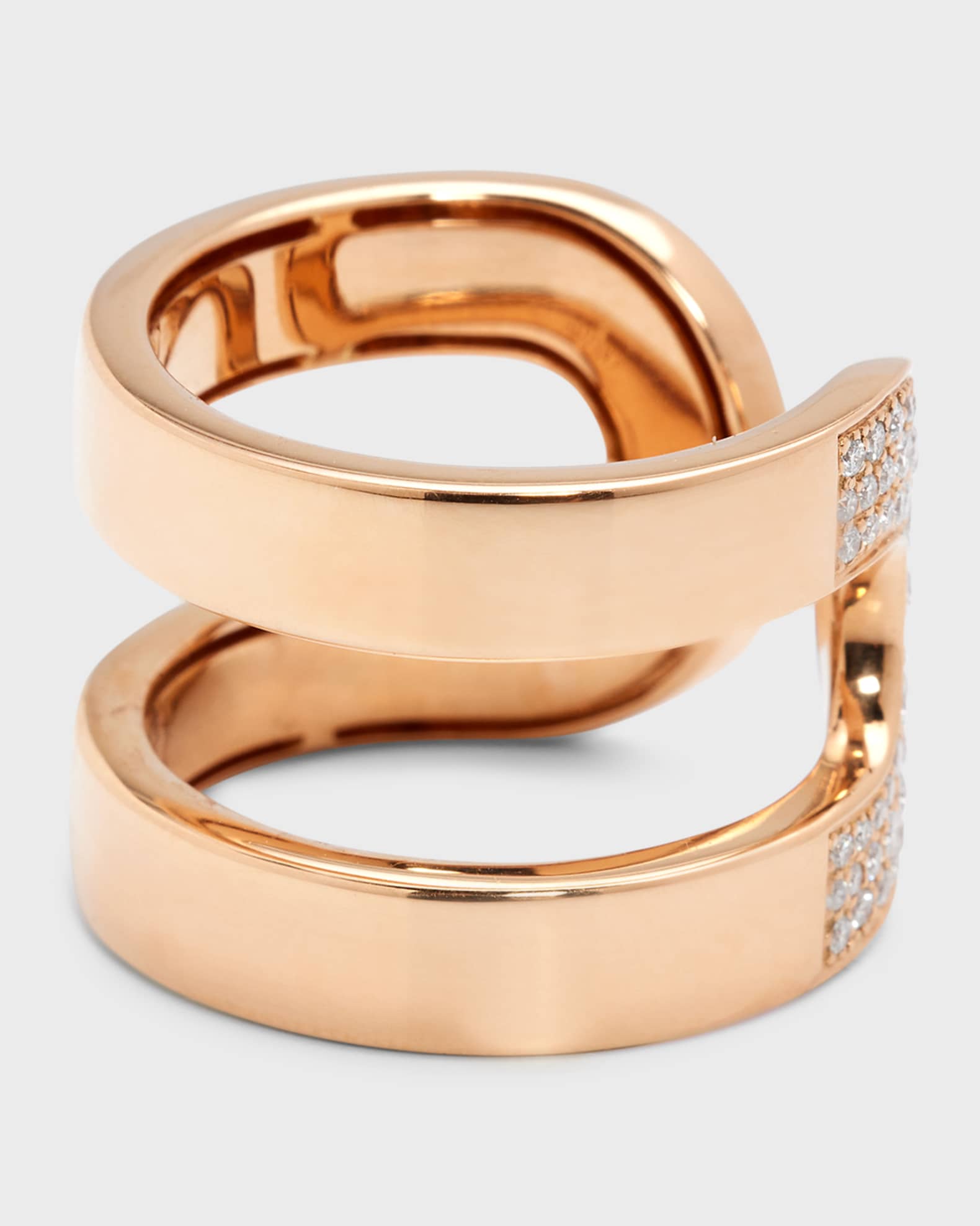 Mattioli 18K Rose Gold Diamond Aruba Ring - Size 6.5 | Neiman Marcus