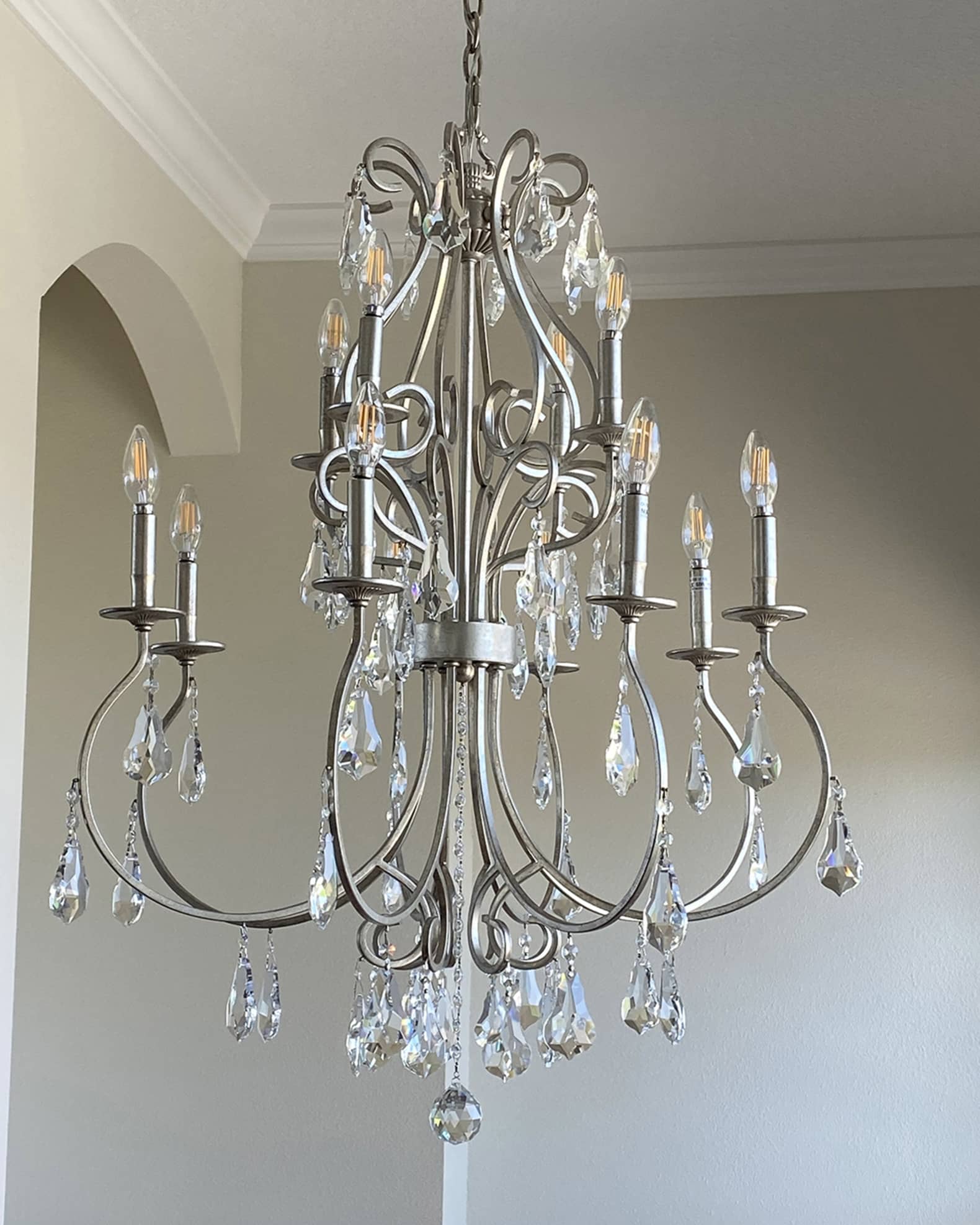 SWAROVSKI Ashton 9-Light Chandelier | Neiman Marcus