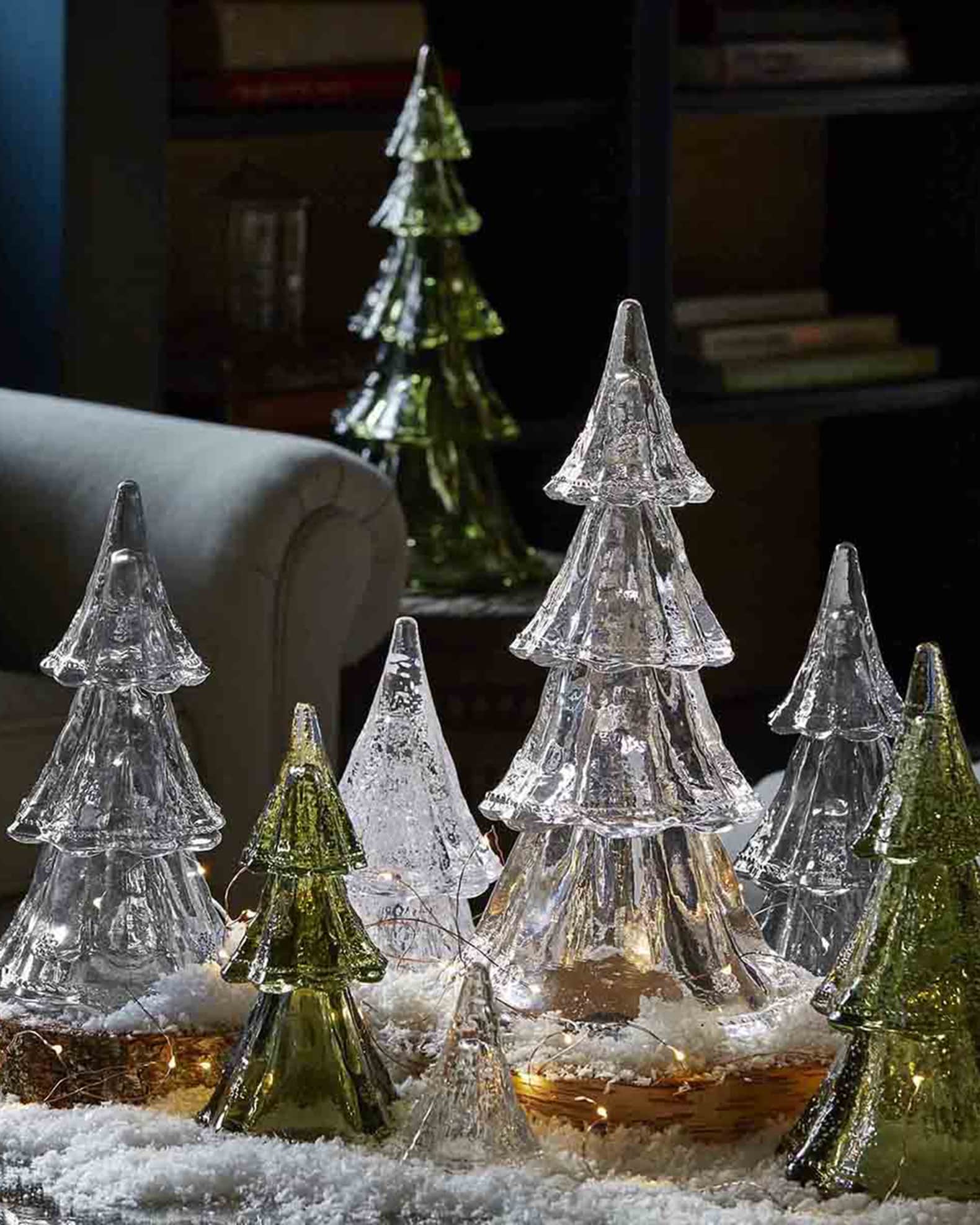 Juliska Berry & Thread Small Clear Tree, 3 Pieces | Neiman Marcus