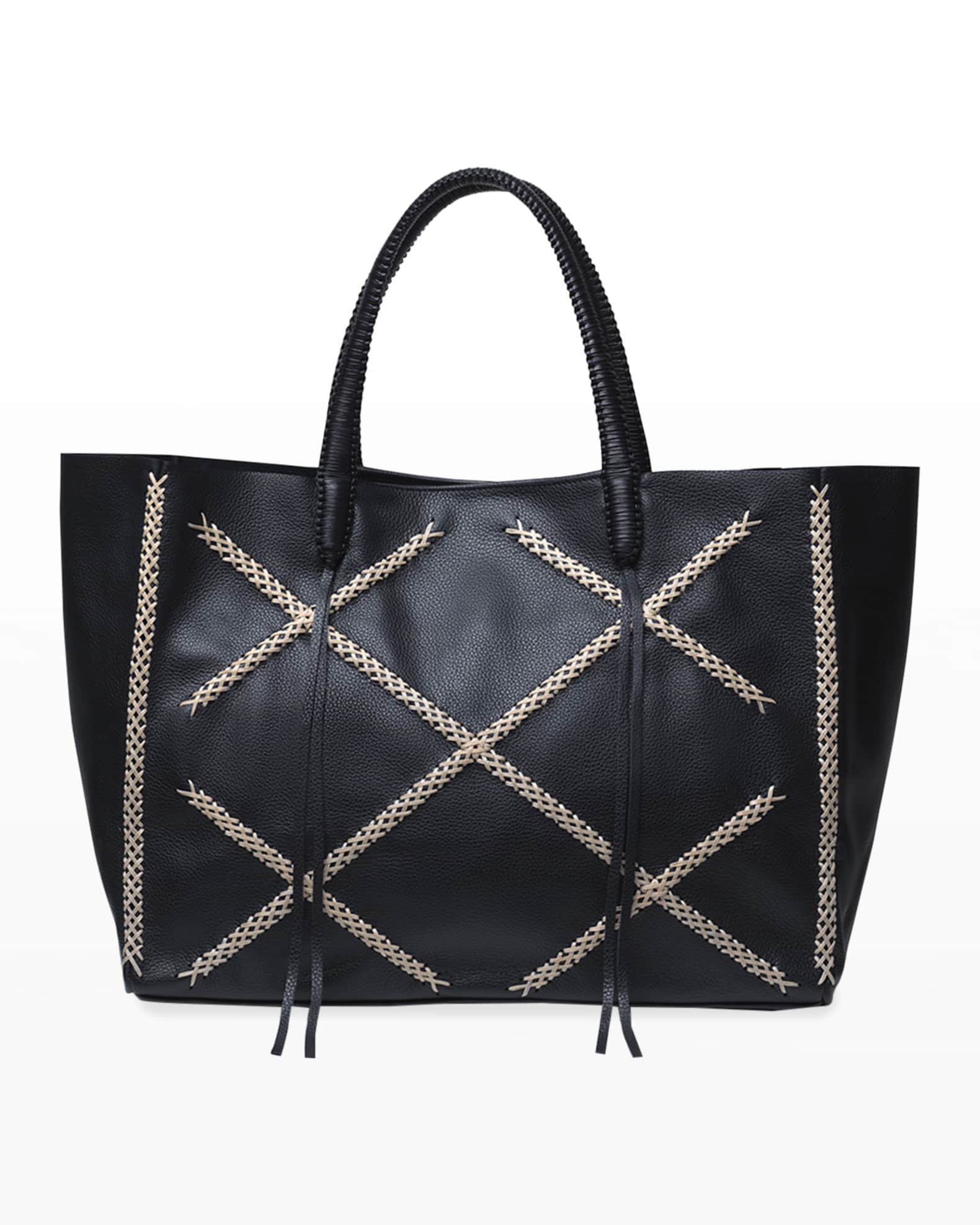 Callista Iconic Cross Tote Bag | Neiman Marcus