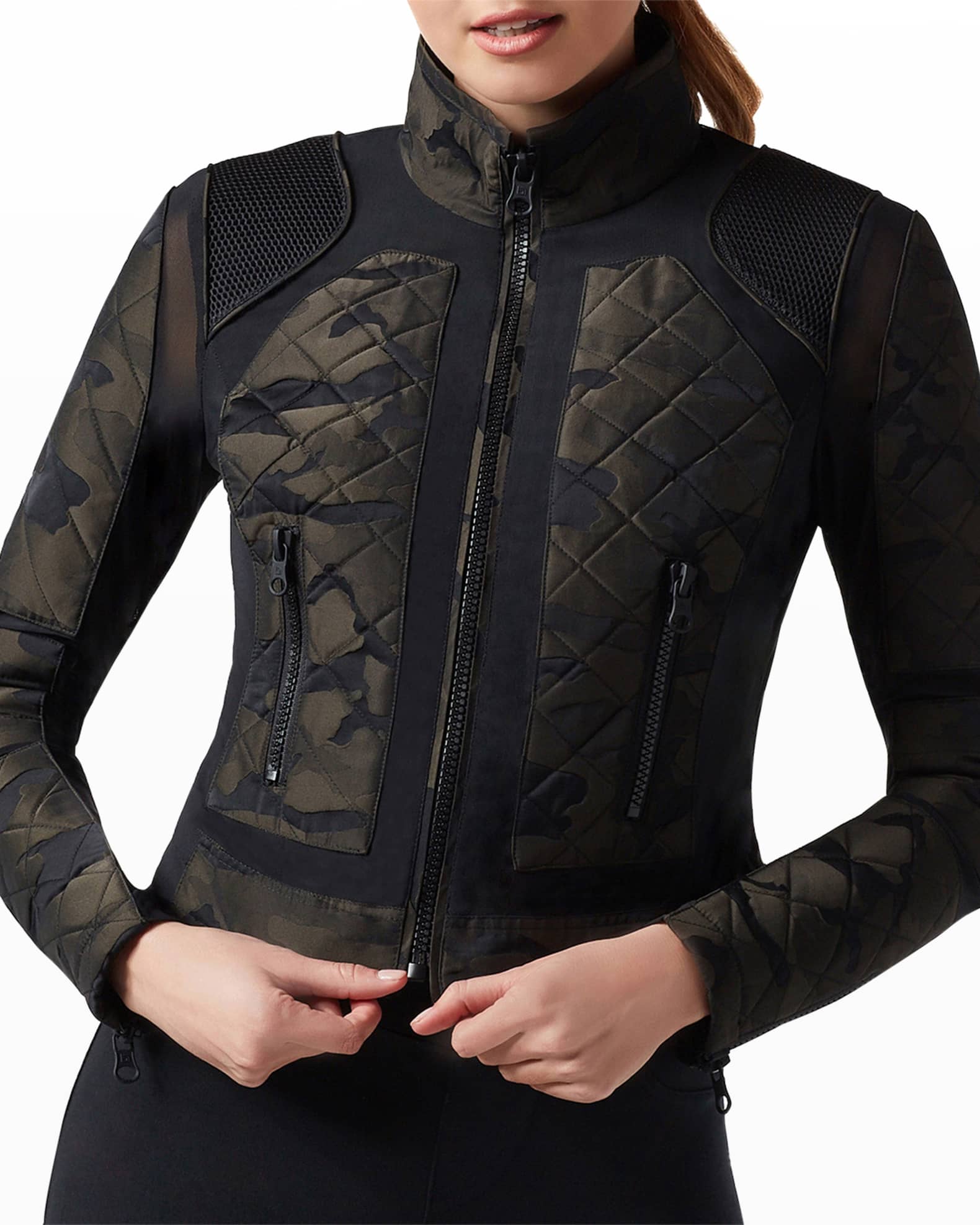 Blanc Noir Camo Jacket
