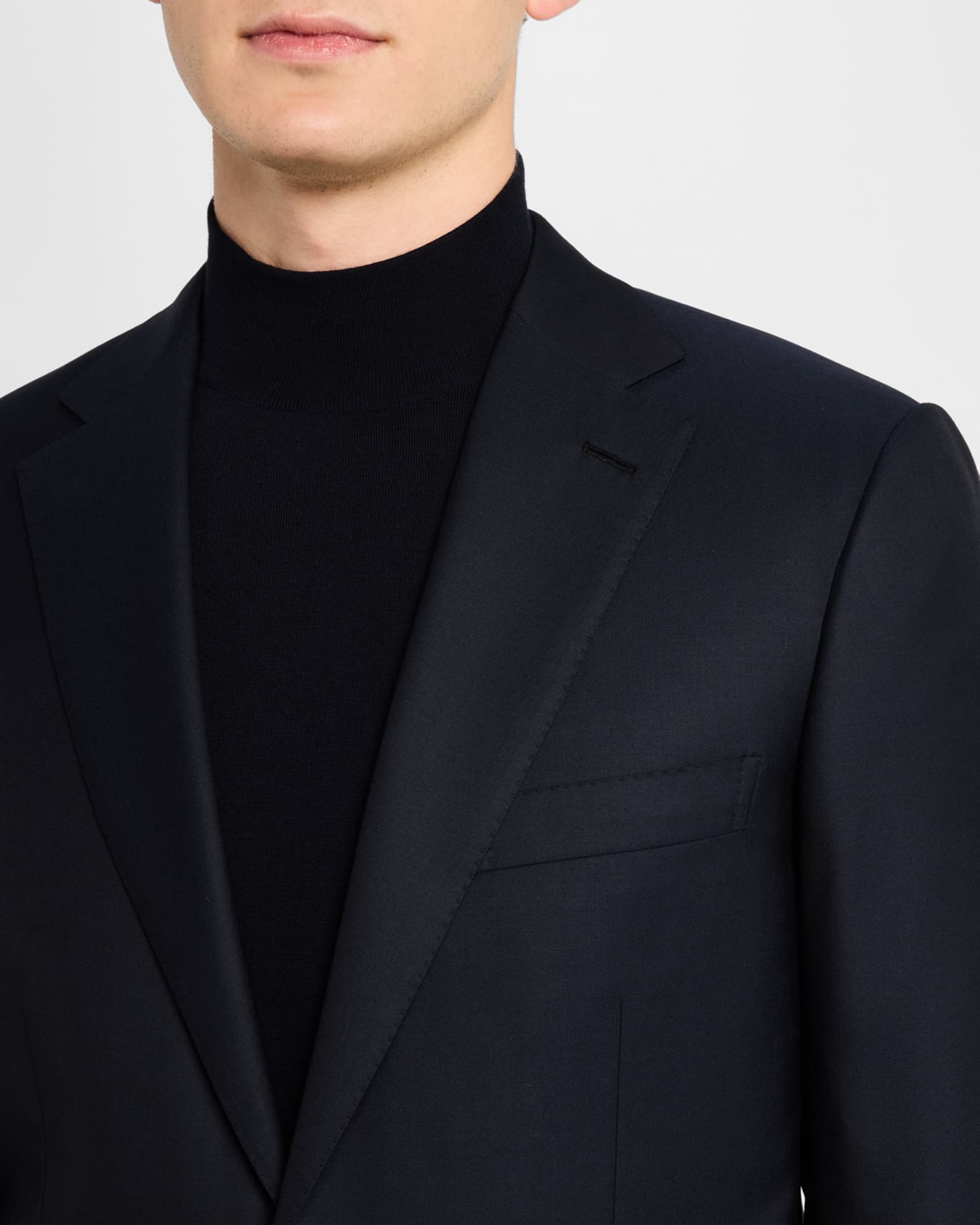 Brioni Men's Brunico Solid Two-Piece Suit | Neiman Marcus