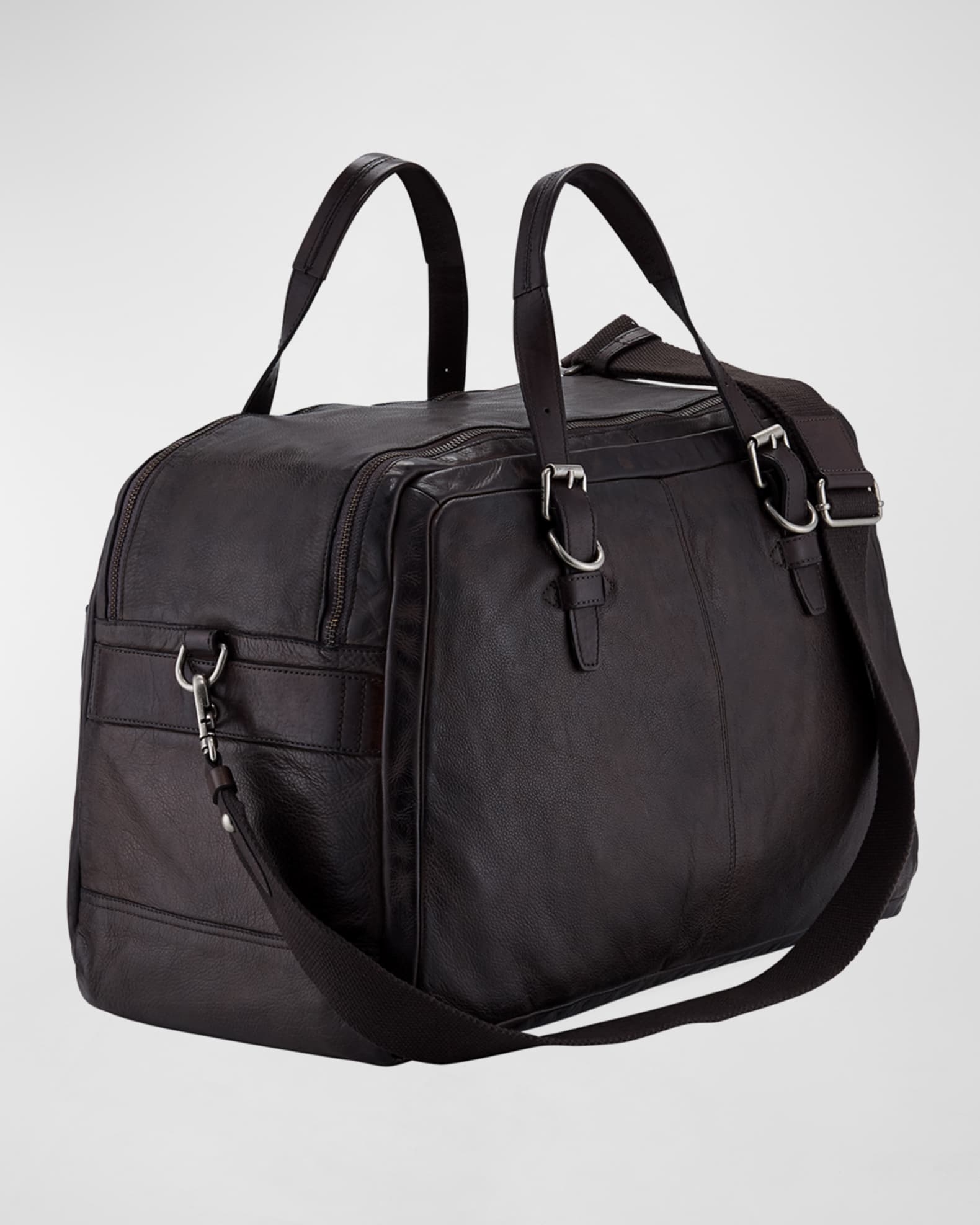 Frye Men's Murray Leather Duffel Bag | Neiman Marcus