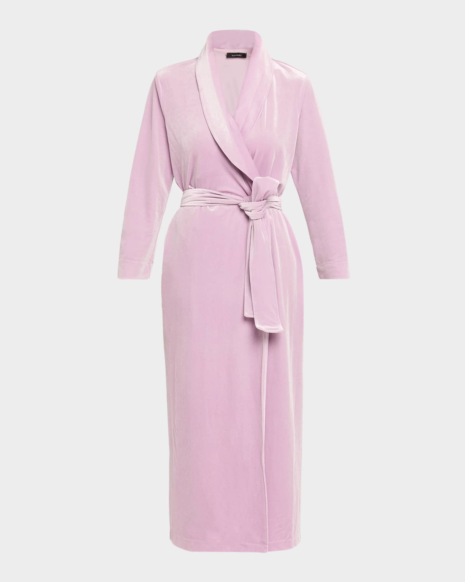 Natori Natalie Long Velvet Robe | Neiman Marcus