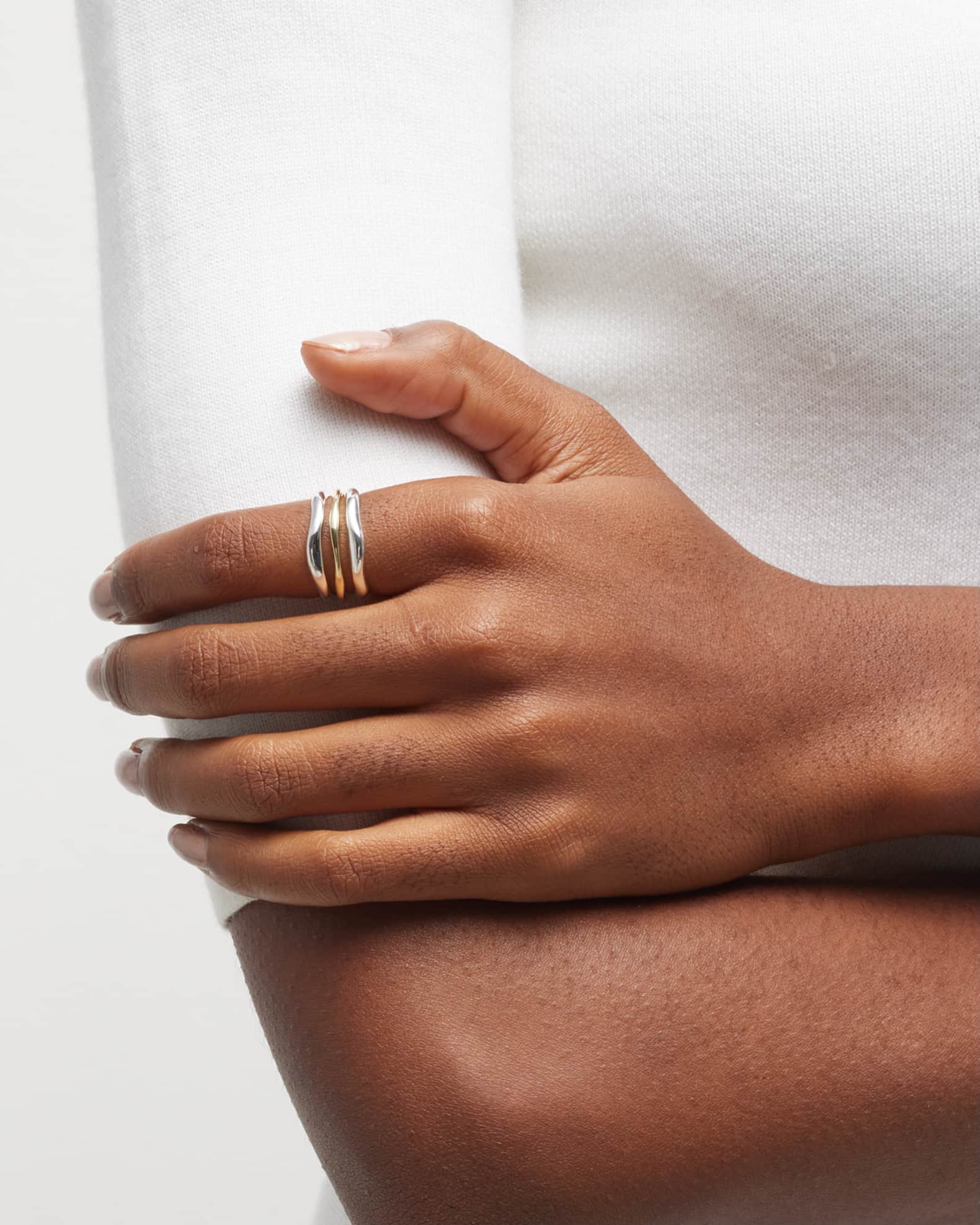 Ippolita Triple-Band Squiggle Ring in Chimera | Neiman Marcus