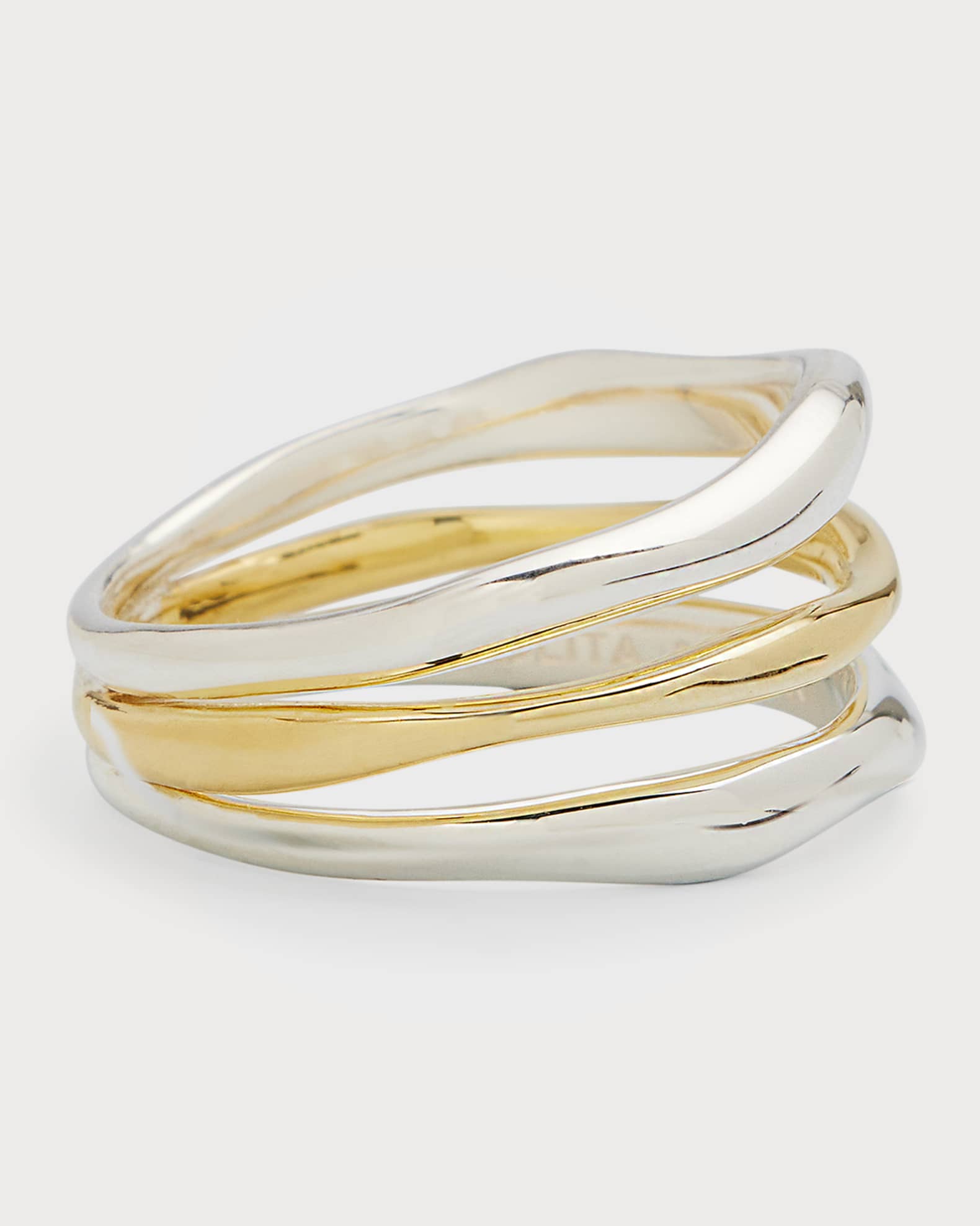 Ippolita Triple-Band Squiggle Ring in Chimera | Neiman Marcus