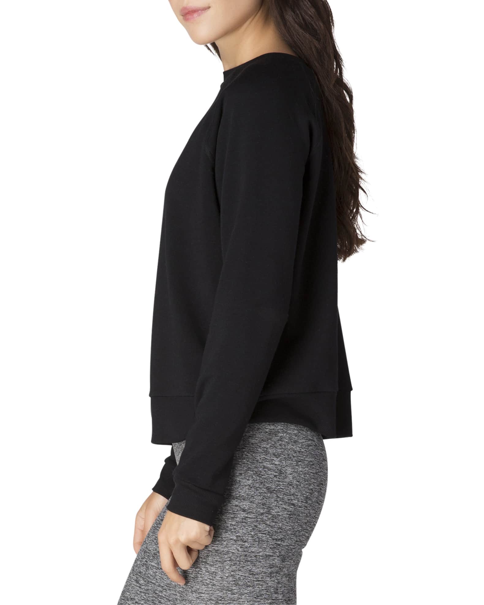 Beyond Yoga Favorite Raglan Crew Sweatshirt | Neiman Marcus