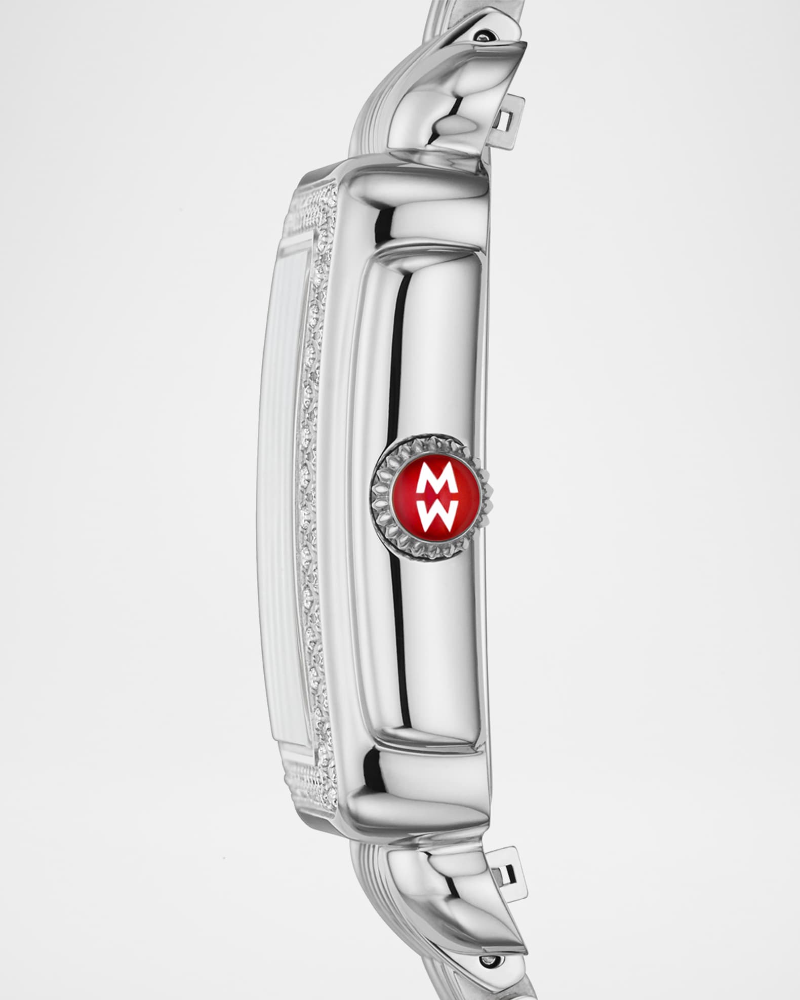 MICHELE Deco Madison Mid Stainless Steel Diamond Watch | Neiman Marcus