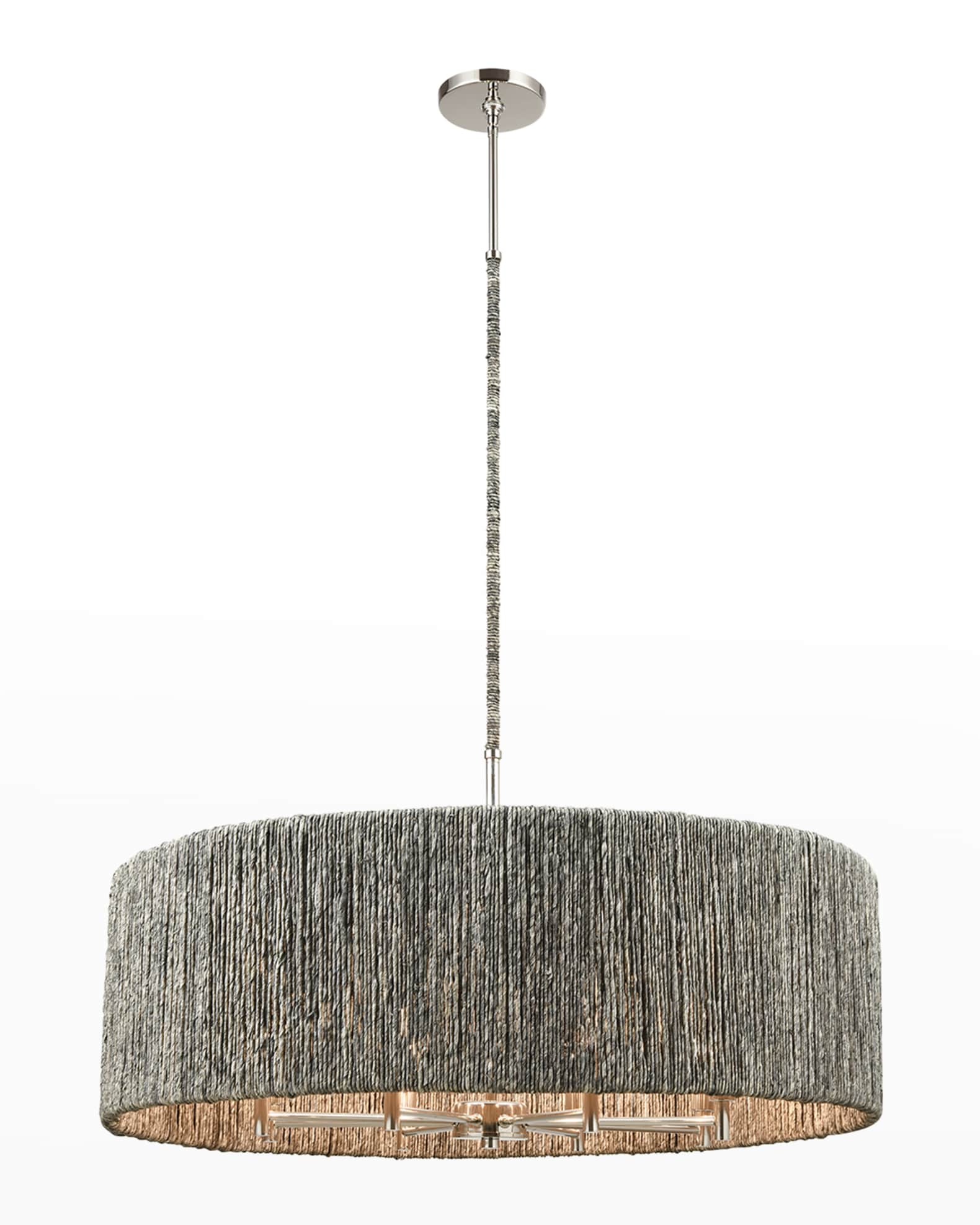 Abaca 8-Light Chandelier | Neiman Marcus