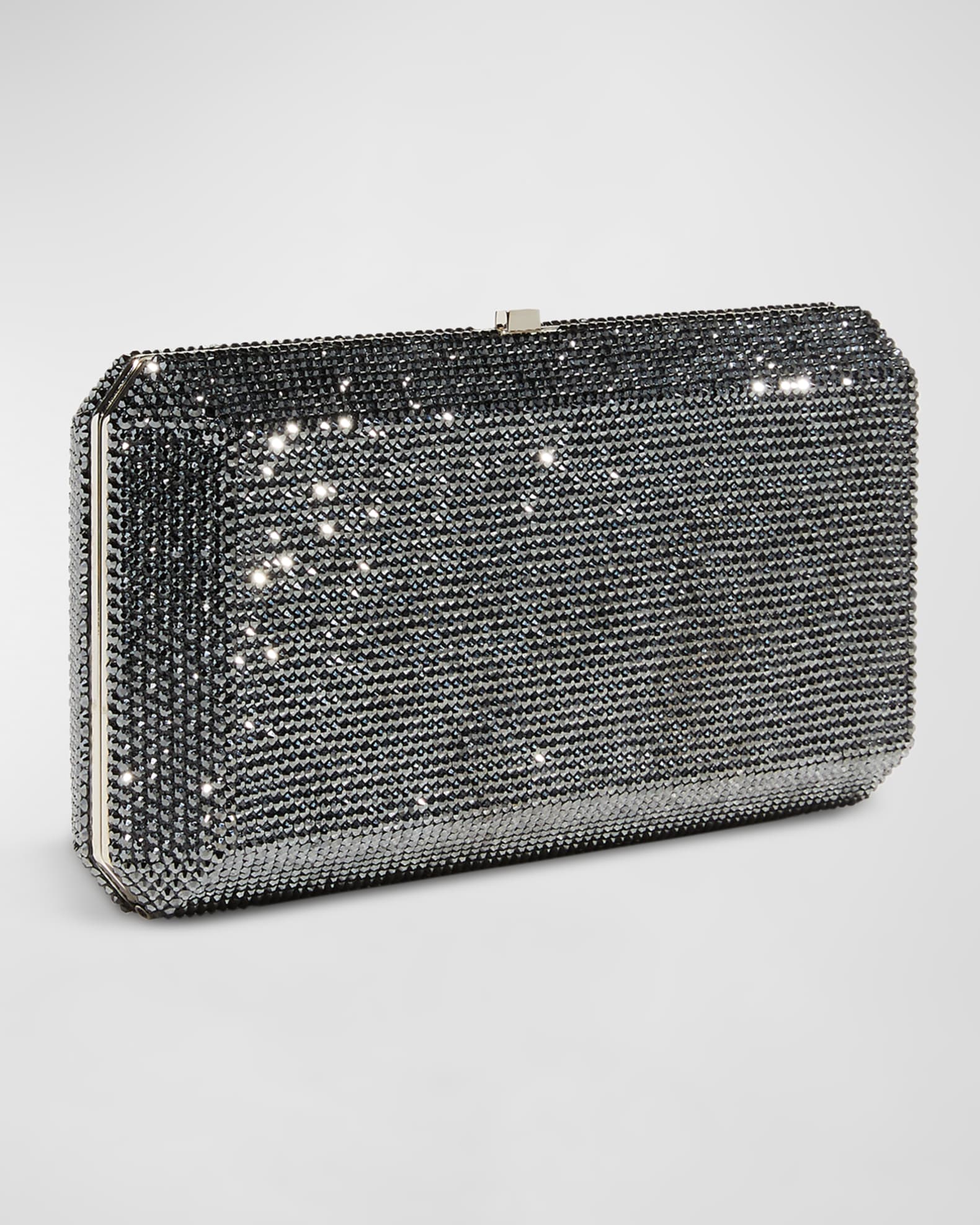 Judith Leiber Couture Slim Rectangle Crystal Clutch Bag | Neiman Marcus