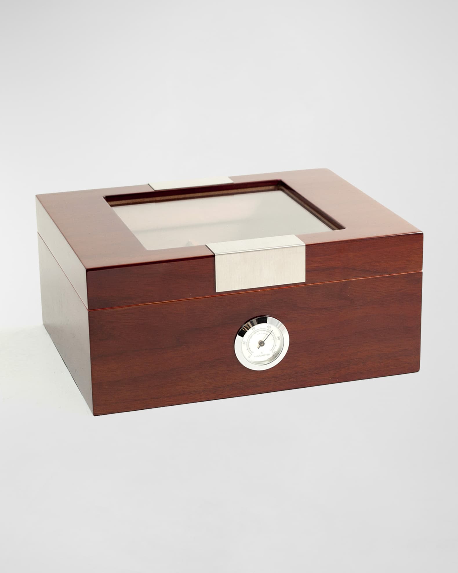 Bey-Berk Men's Personalized Wooden Cigar Humidor | Neiman Marcus