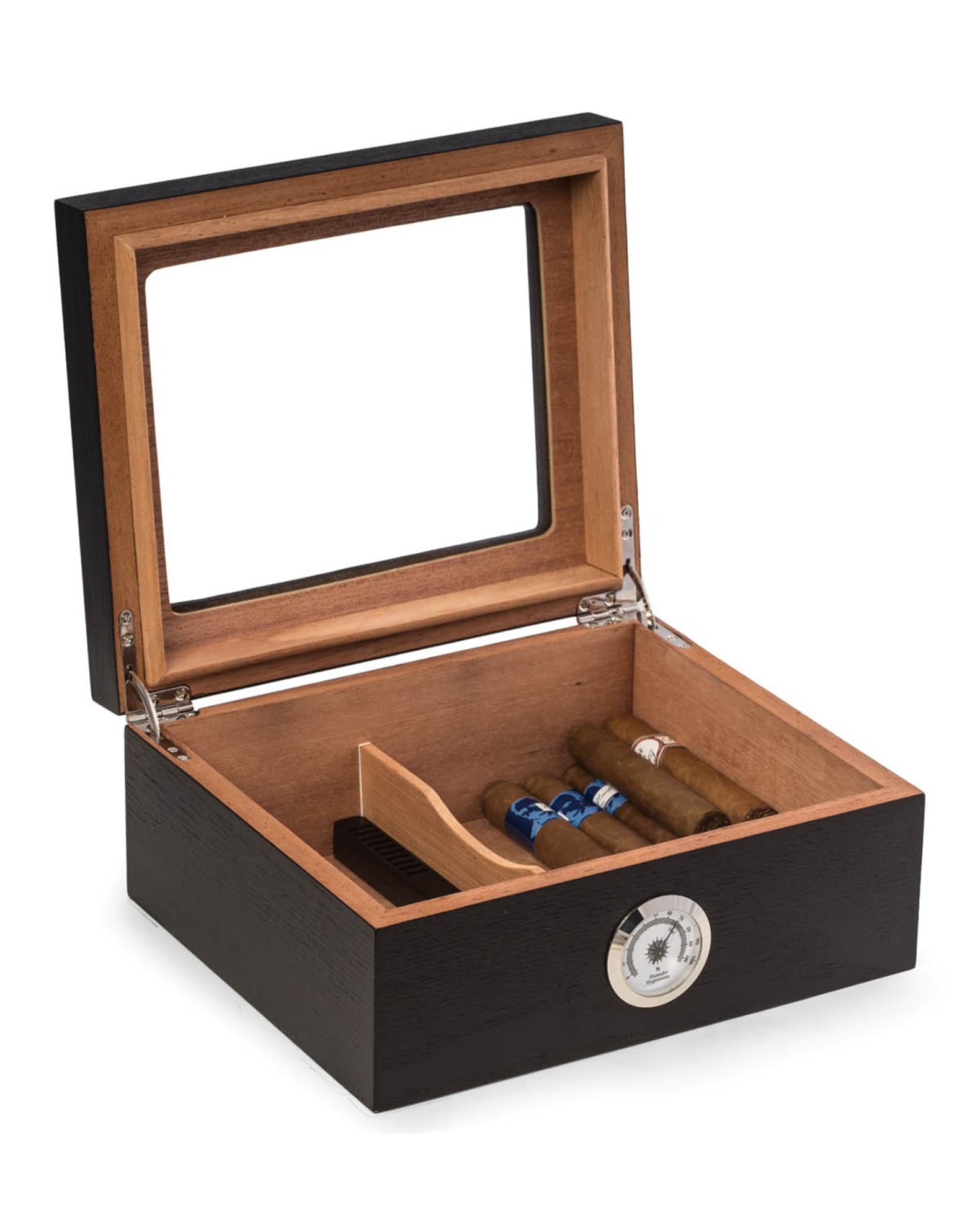 Bey-Berk Men's Personalized Wooden Cigar Humidor | Neiman Marcus
