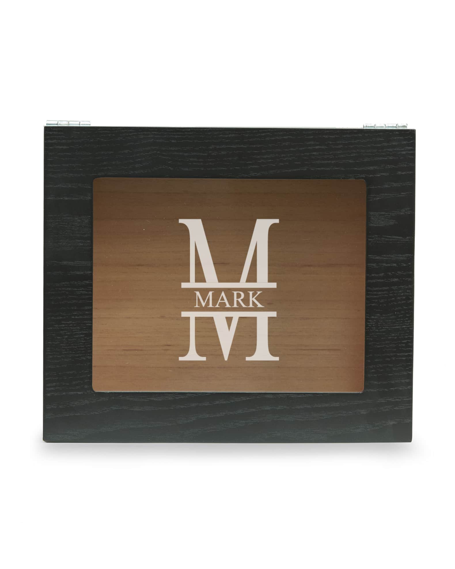 Bey-Berk Men's Personalized Wooden Cigar Humidor | Neiman Marcus