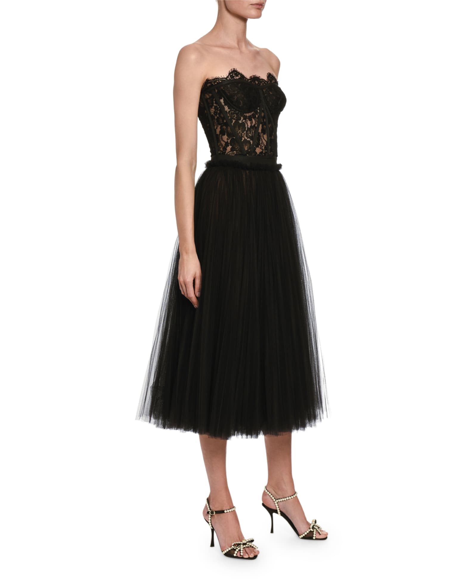Lace Bustier Top And Matching Items Neiman Marcus