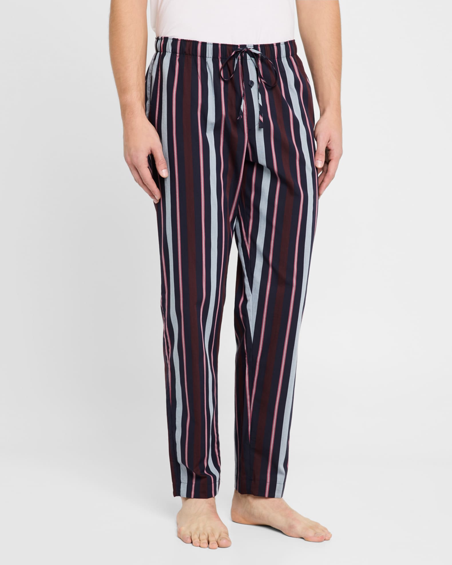 Hanro Men's Night Day Striped Lounge Pants | Neiman Marcus