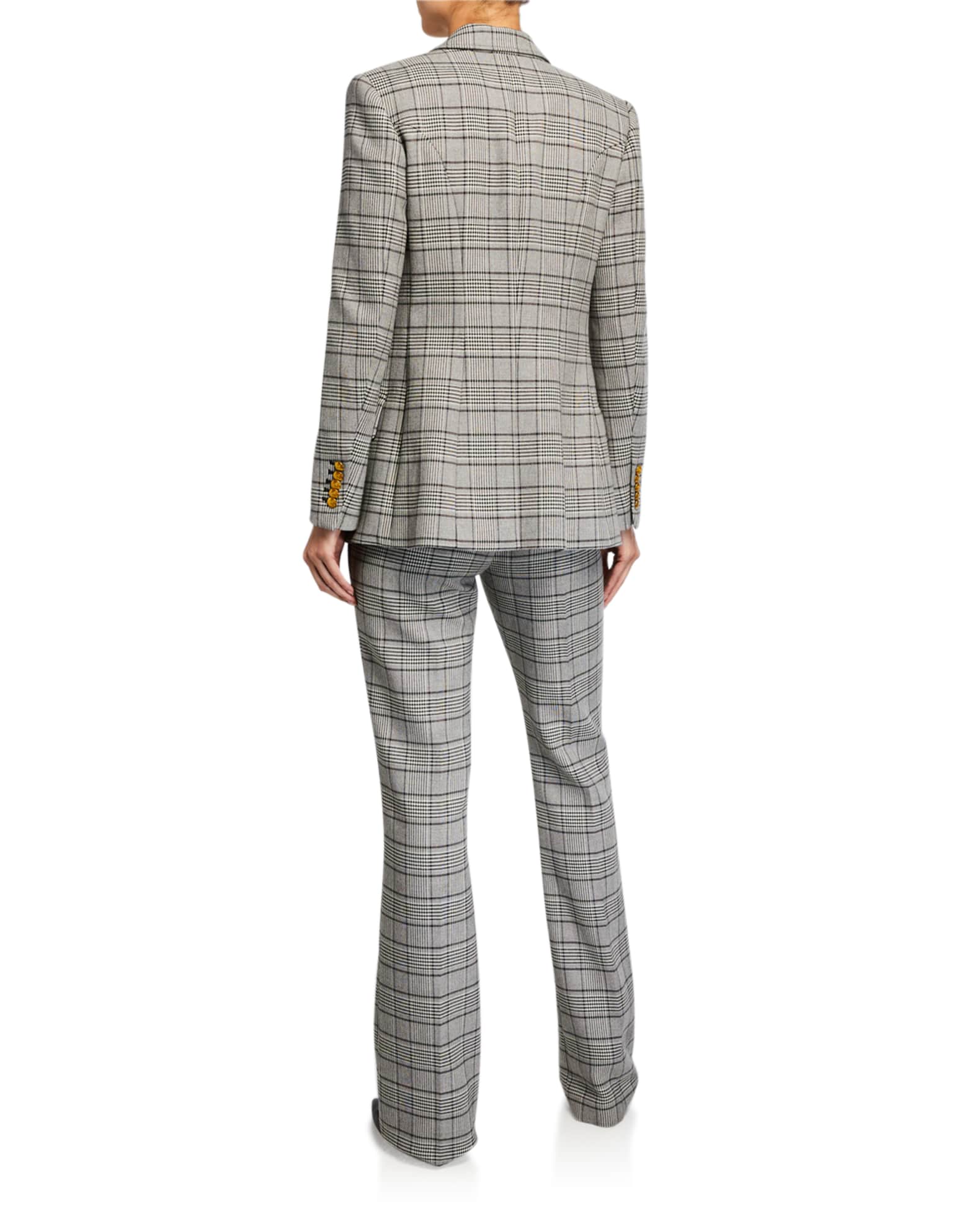 Nigel Check Straight-Leg Pants and Matching Items | Neiman Marcus