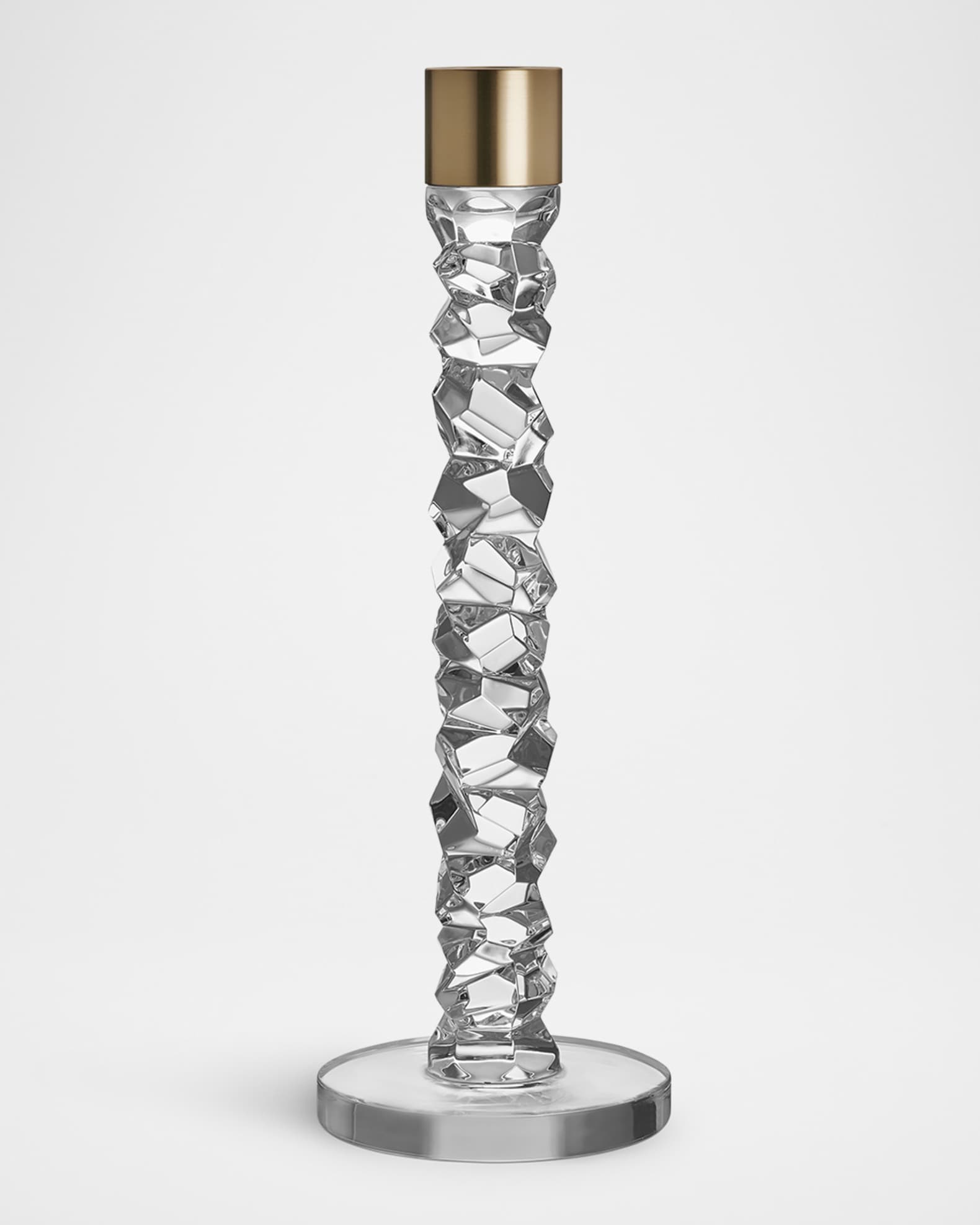 Orrefors Carat 12" Large Candlesticks, Set of 2 | Neiman Marcus