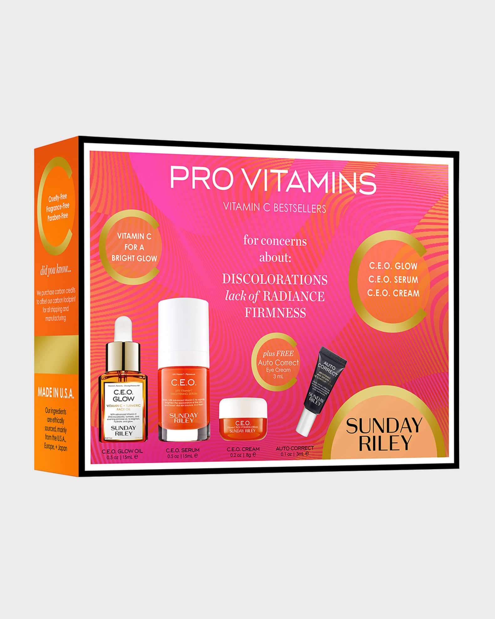 Sunday Riley Modern Skincare Pro Vitamins Kit | Neiman Marcus