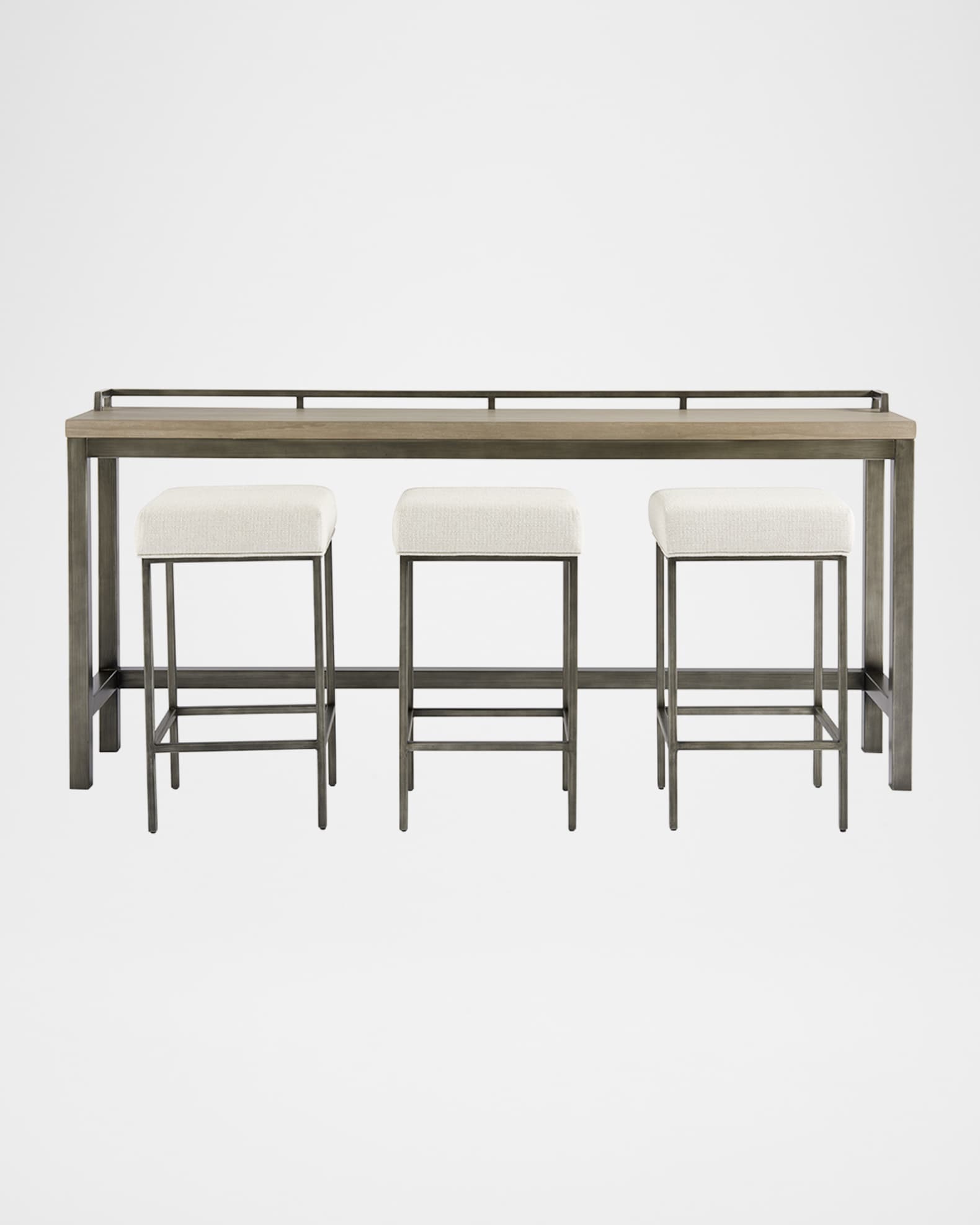 Universal Furniture Mitchell Console Table with 3 Stools | Neiman Marcus