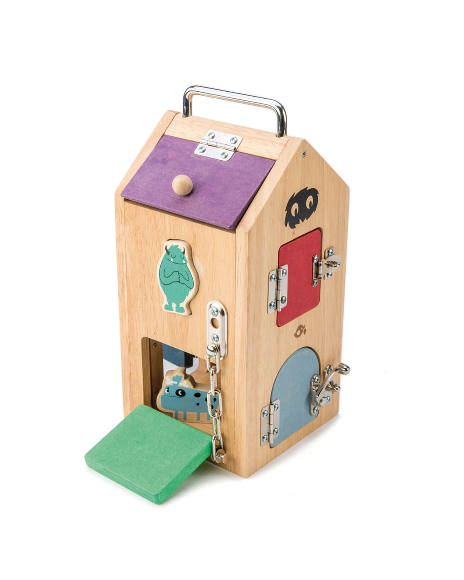 Tender Leaf Toys Monster Lock Box Toy | Neiman Marcus