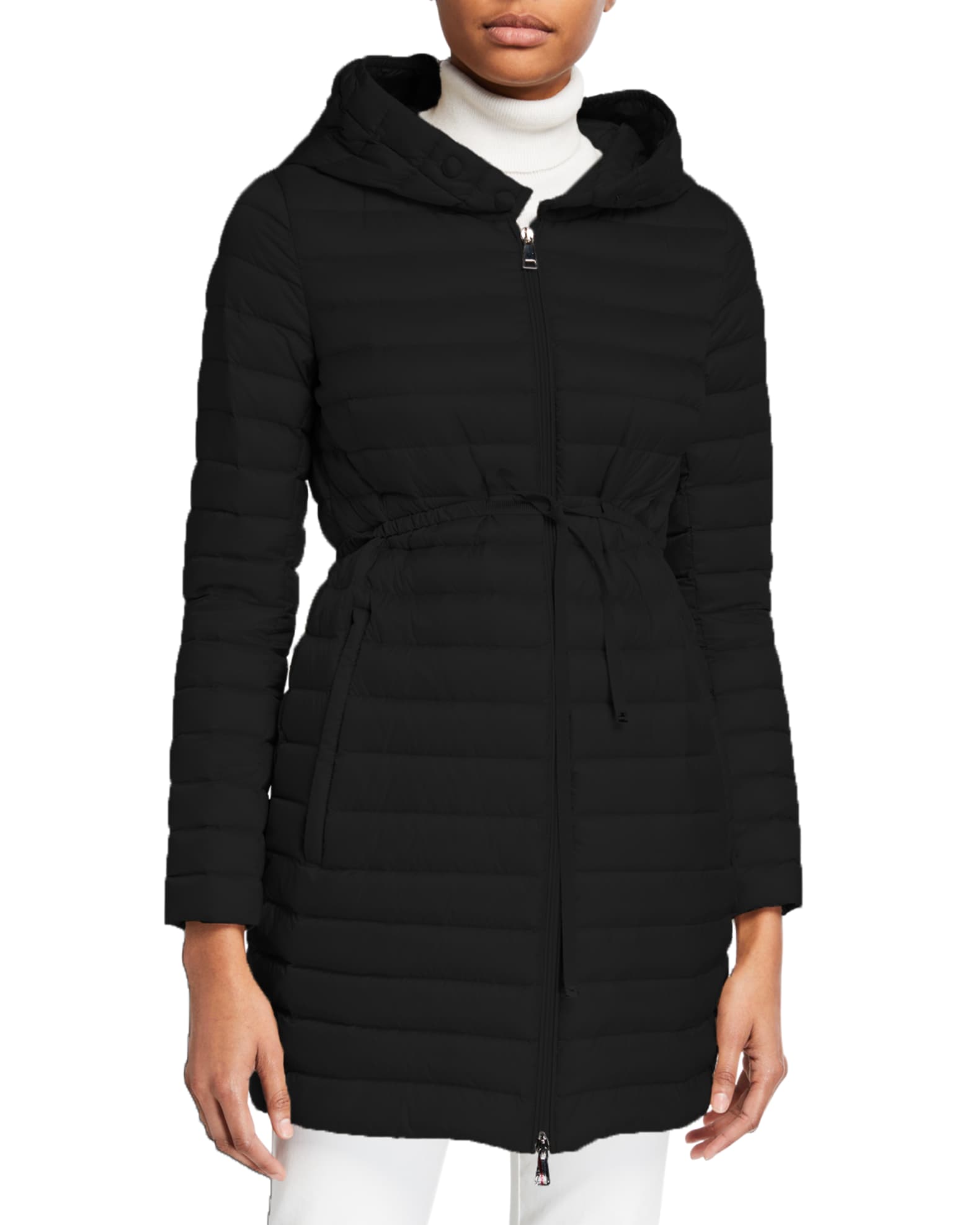 Moncler Barbel Drawstring Puffer Jacket | Neiman Marcus