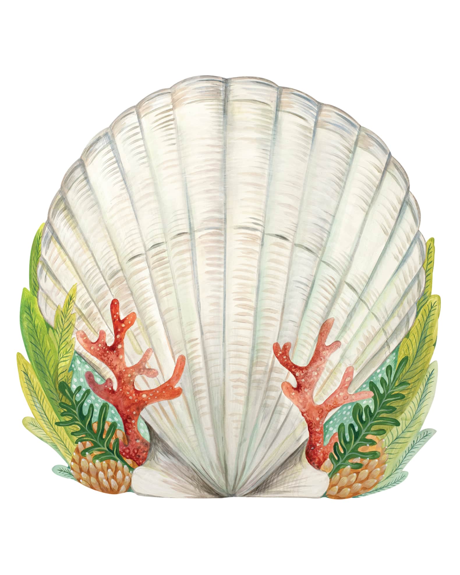 Coastal Paper Table Setting Decor Collection and Matching Items ...