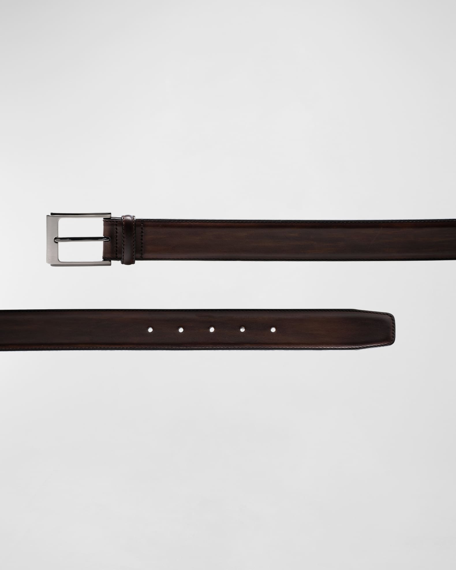 Magnanni Men's Vega Leather Belt | Neiman Marcus