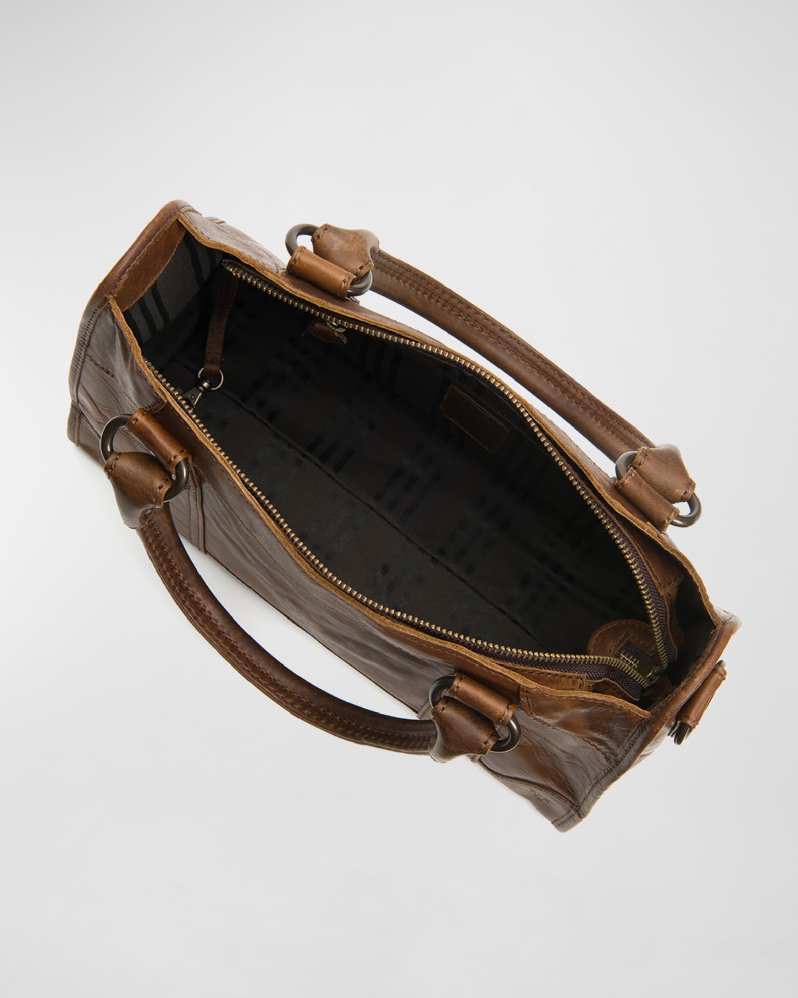 Frye Melissa Leather Satchel Bag | Neiman Marcus