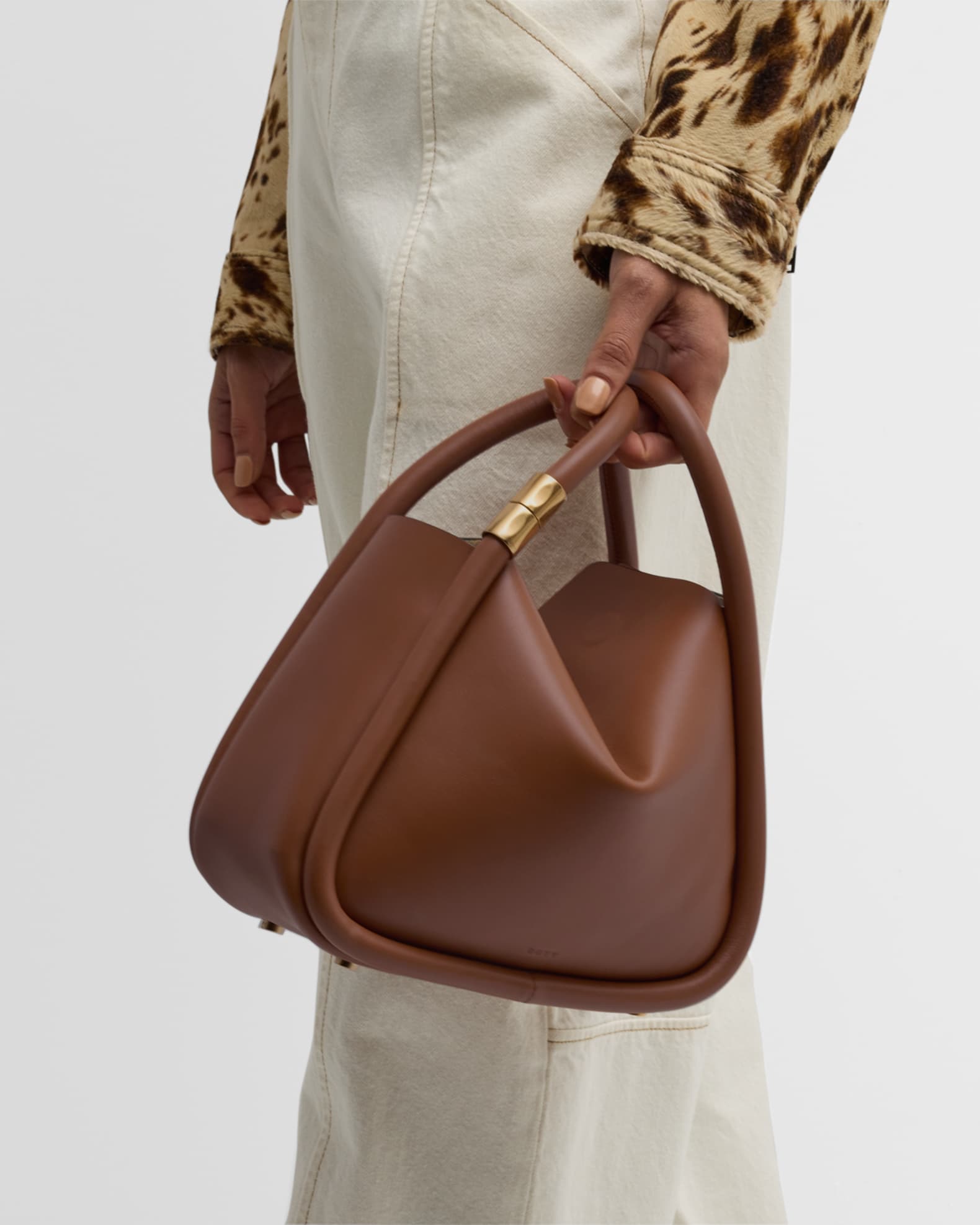 Boyy Wonton 25 Leather Top Handle Bag | Neiman Marcus