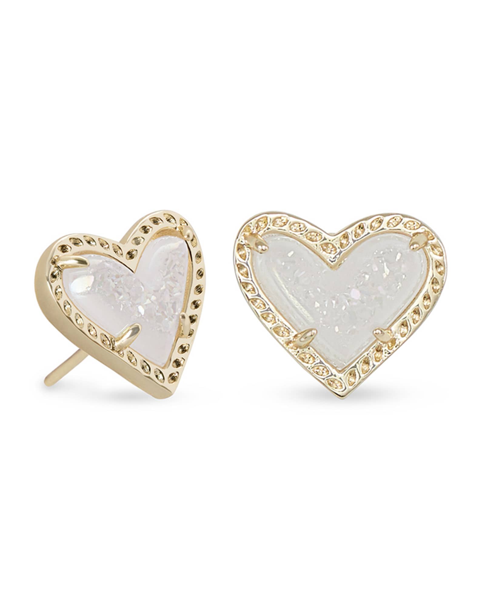 Kendra Scott Ari Heart Stud Earrings | Neiman Marcus