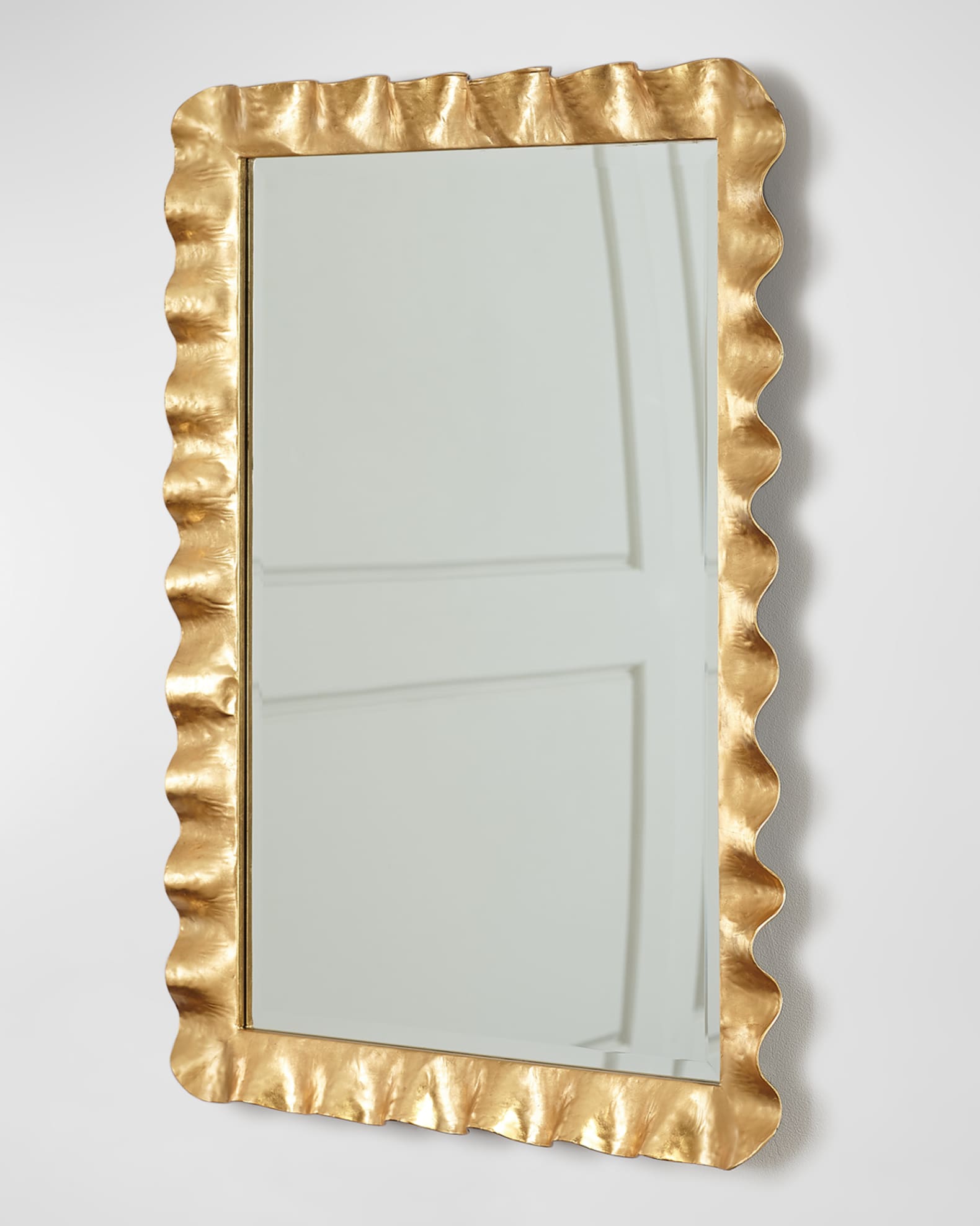 Hand Forged Metal Mirror | Neiman Marcus