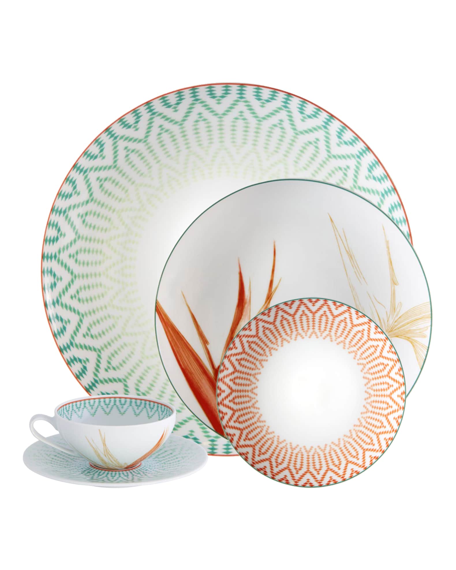 Vista Alegre Fiji 5-Piece Place Set | Neiman Marcus