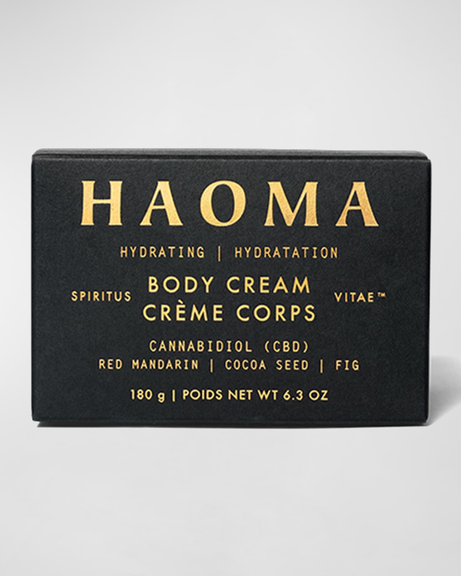 Haoma Hydrating Body Cream with CBD, 6.3 oz. | Neiman Marcus