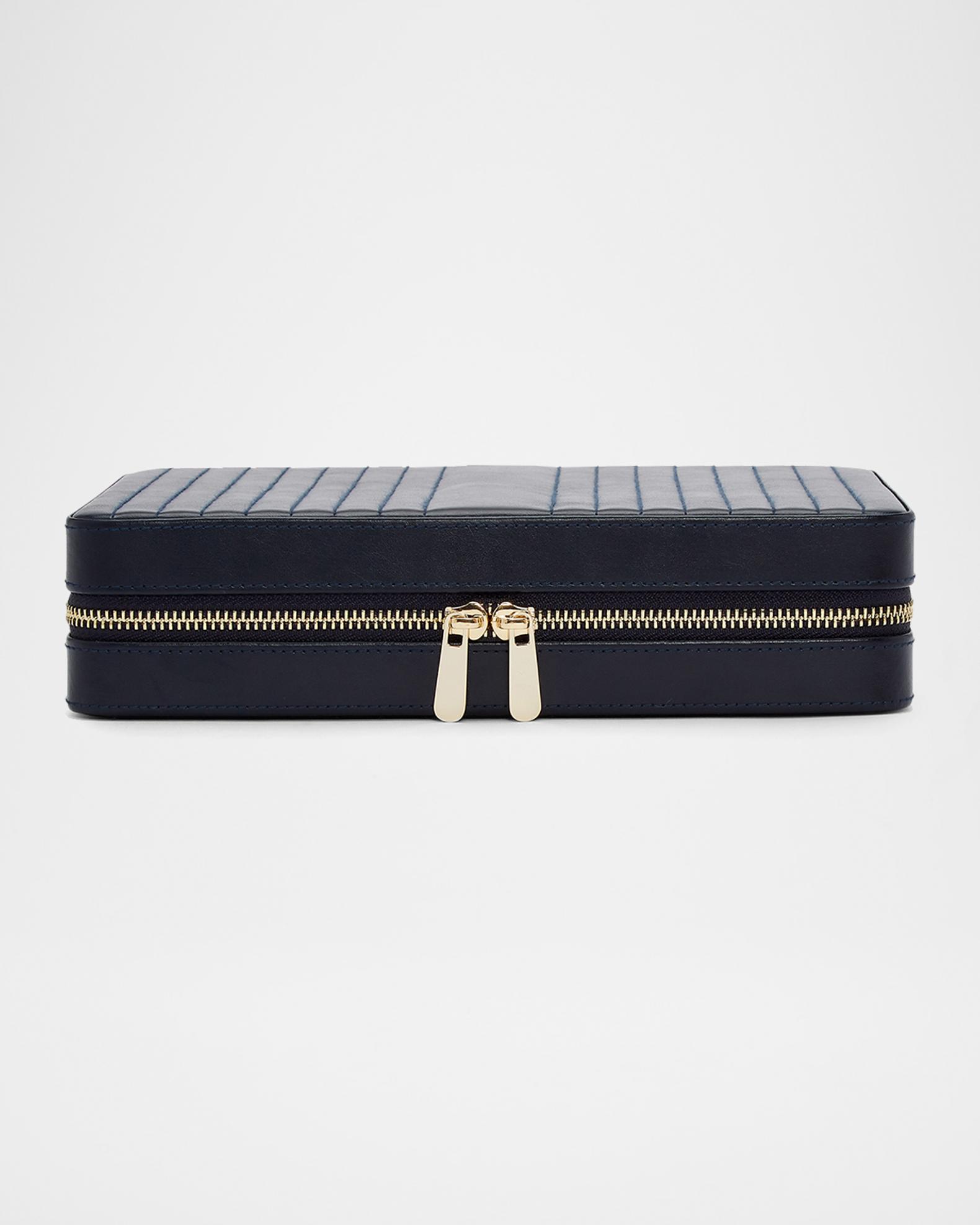WOLF Maria Large Quilted Zip Jewelry Case | Neiman Marcus
