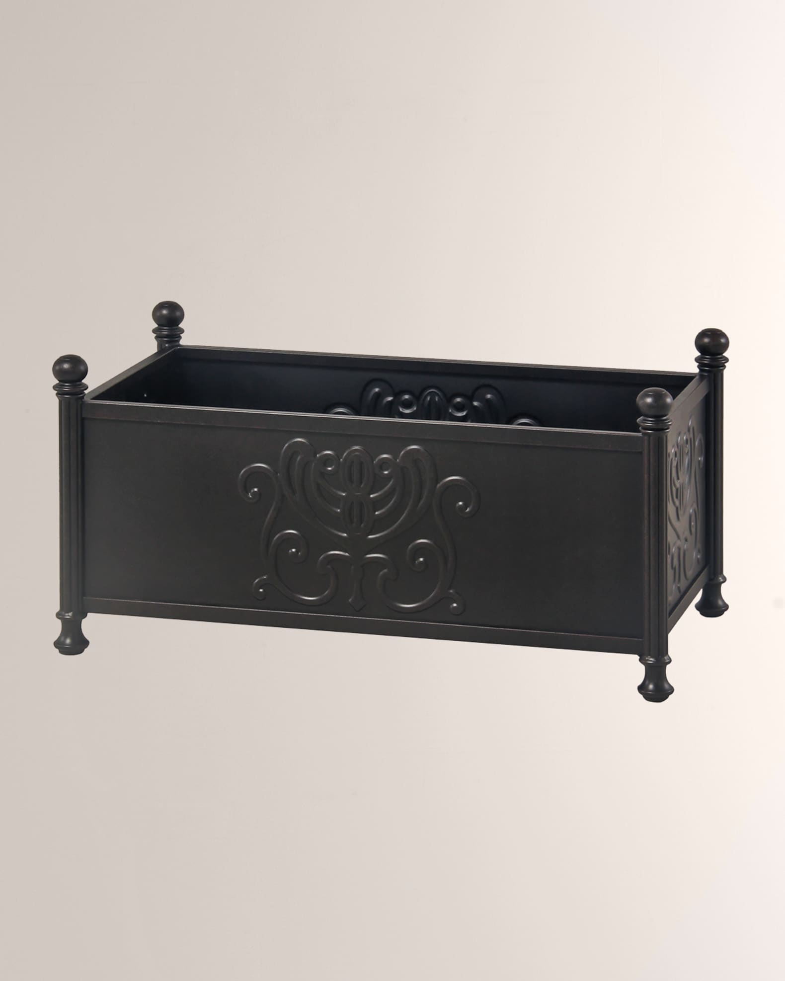 Hanamint Tuscany Outdoor 18" X 36" Rectangle Planter Box | Neiman Marcus