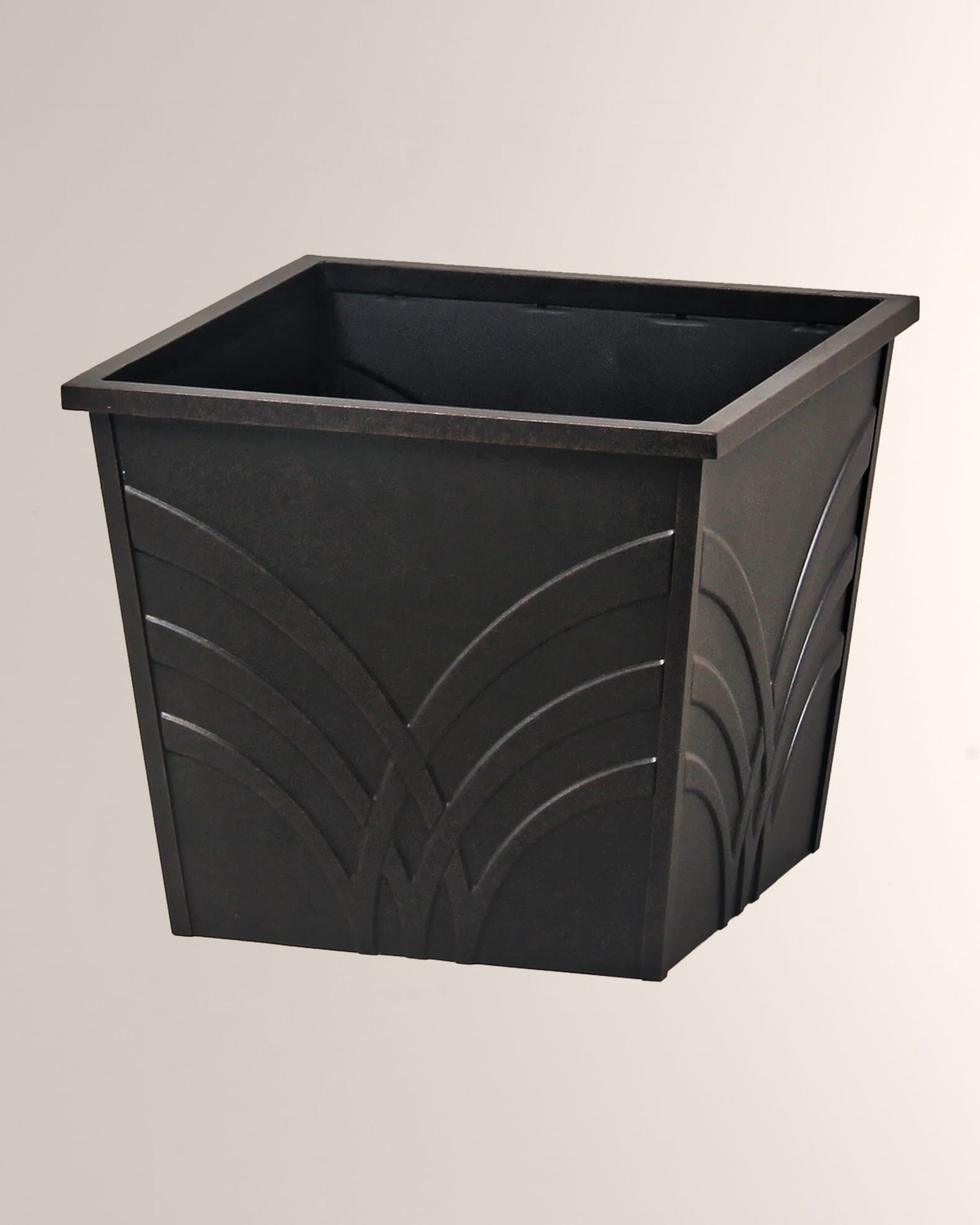 Hanamint Palm Outdoor 18" Small Square Planter Box | Neiman Marcus