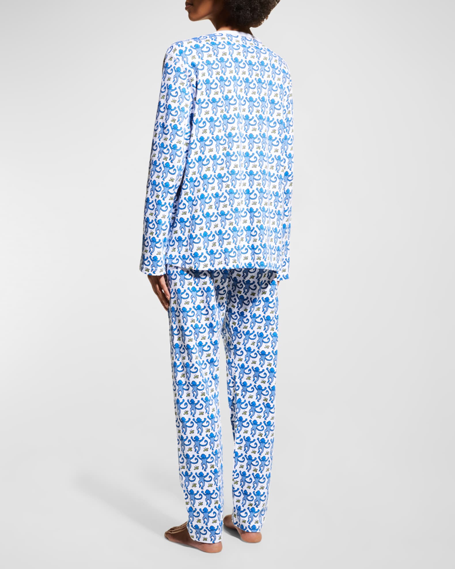 Roller Rabbit Monkey Pajama Set | Neiman Marcus