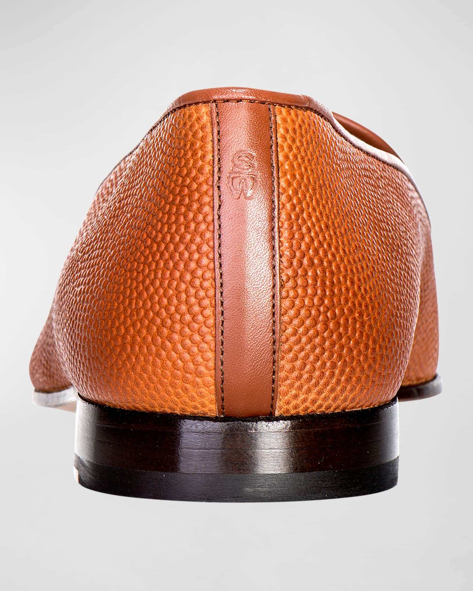 Stubbs and Wootton Men's Football Leather Venetian Loafers | Neiman Marcus