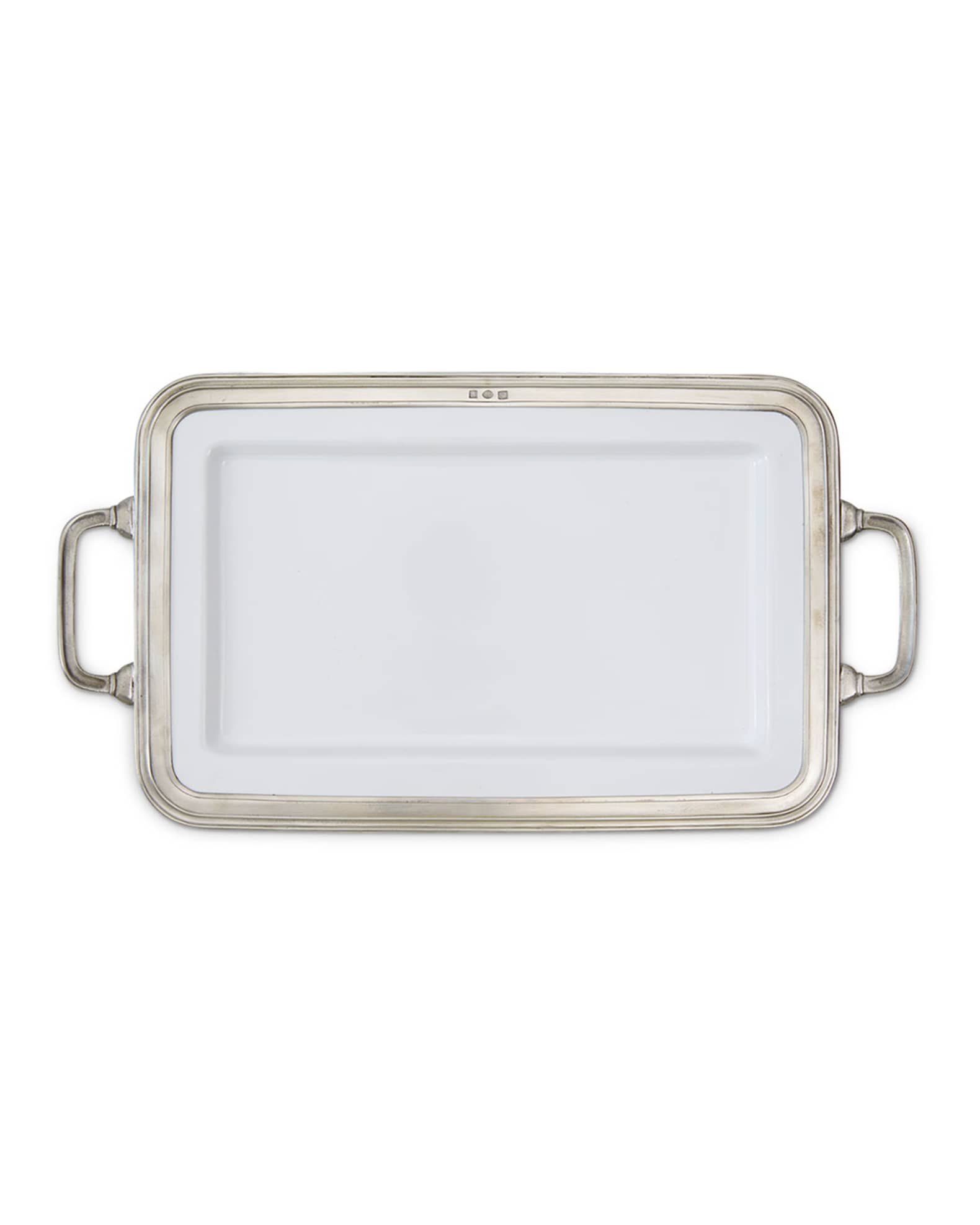 Match Gianna Rectangular Medium Platter with Handles | Neiman Marcus