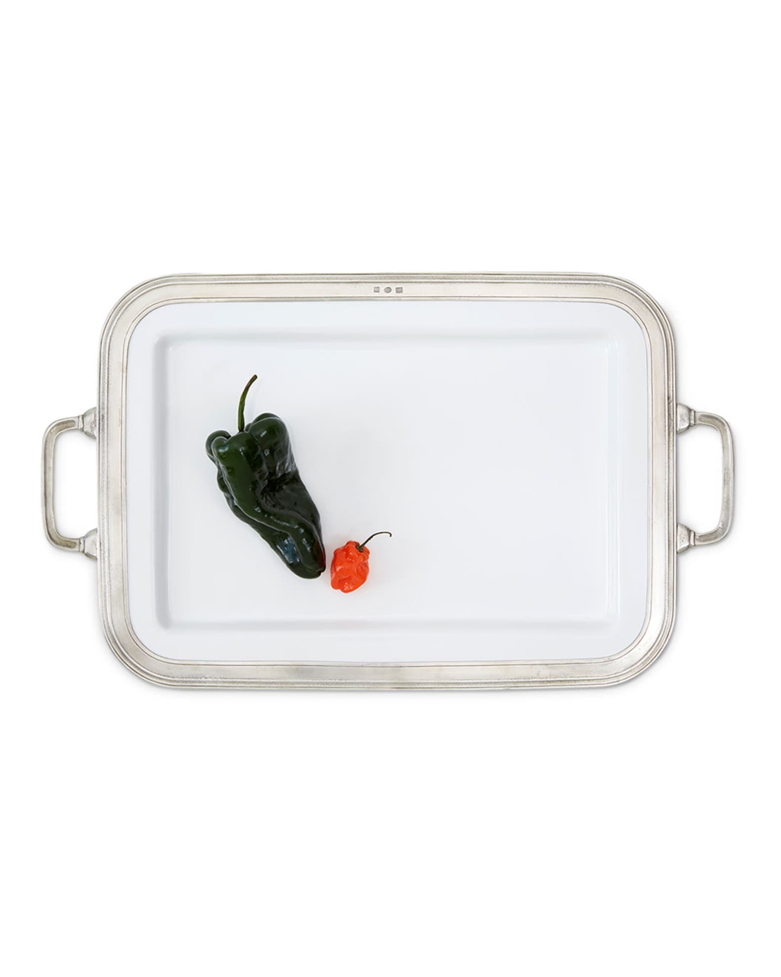 Match Gianna Rectangular Large Platter with Handles | Neiman Marcus