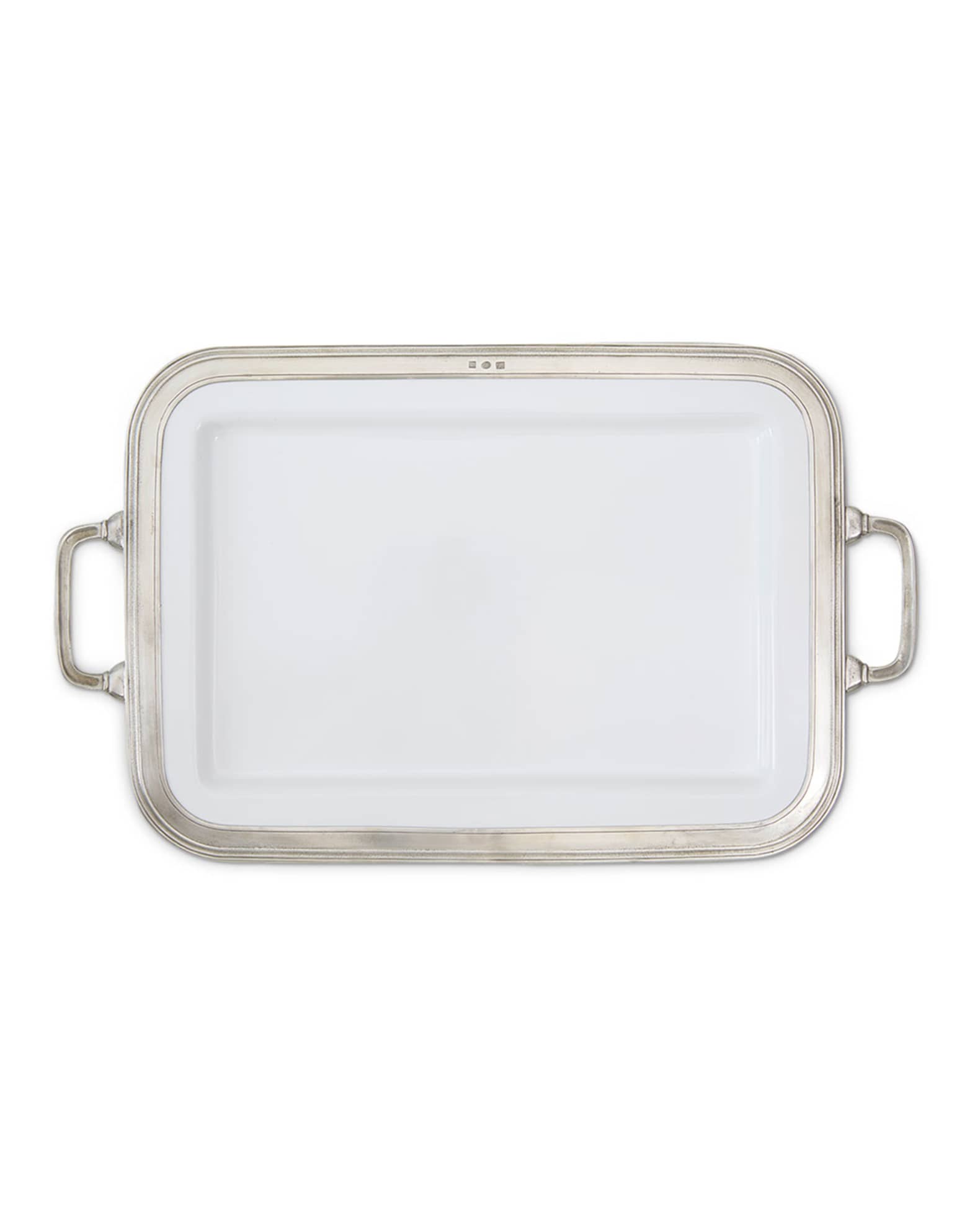 Match Gianna Rectangular Large Platter with Handles | Neiman Marcus