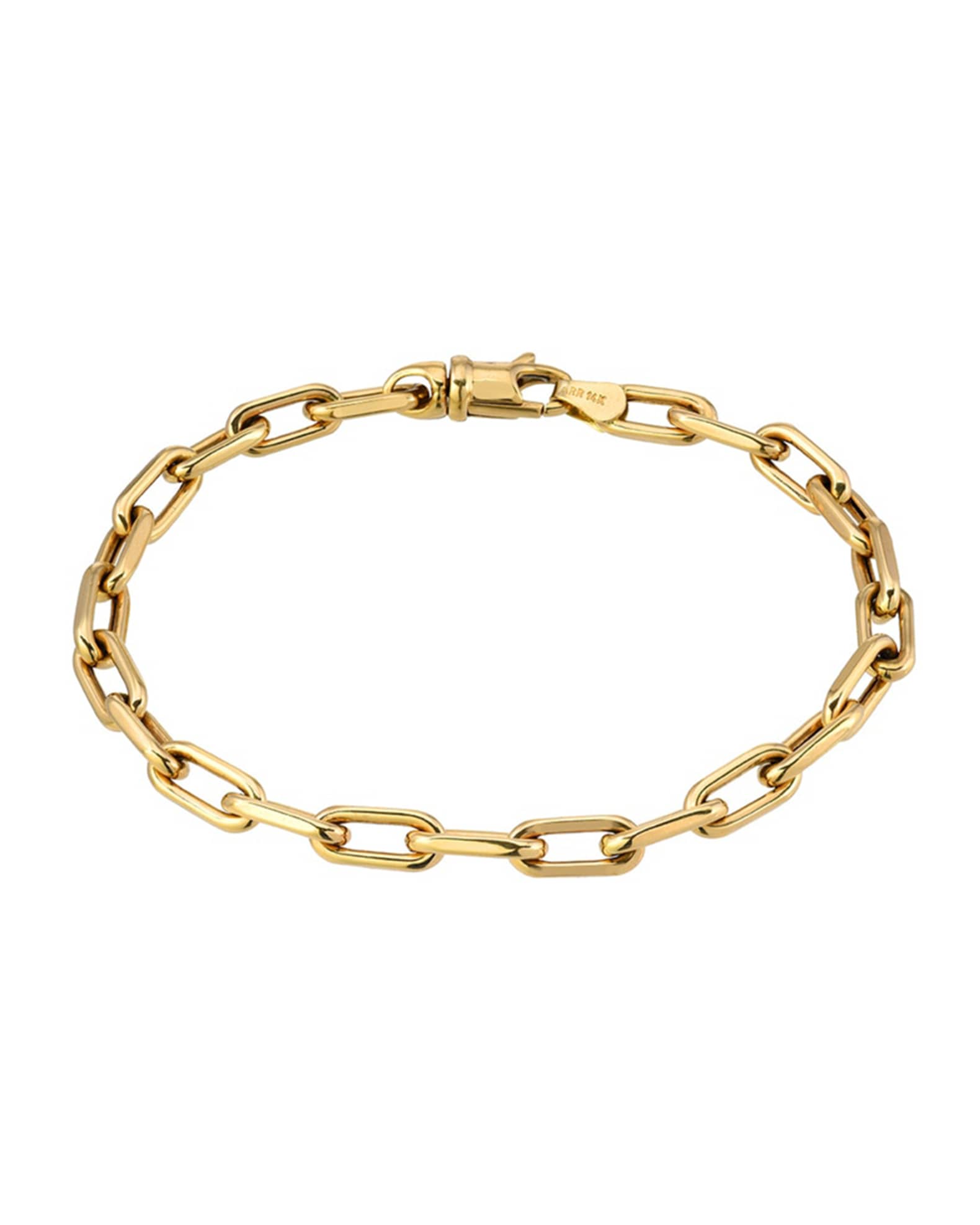 Zoe Lev Jewelry 14k Extra-Large Open Link Chain Bracelet | Neiman Marcus
