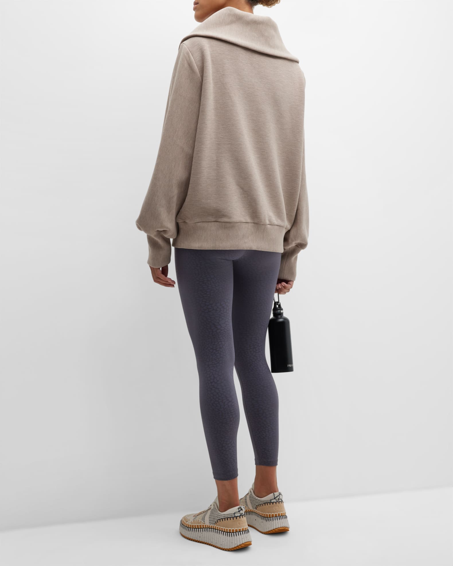 Varley Vine Oversized 1/2-Zip Pullover Sweatshirt | Neiman Marcus