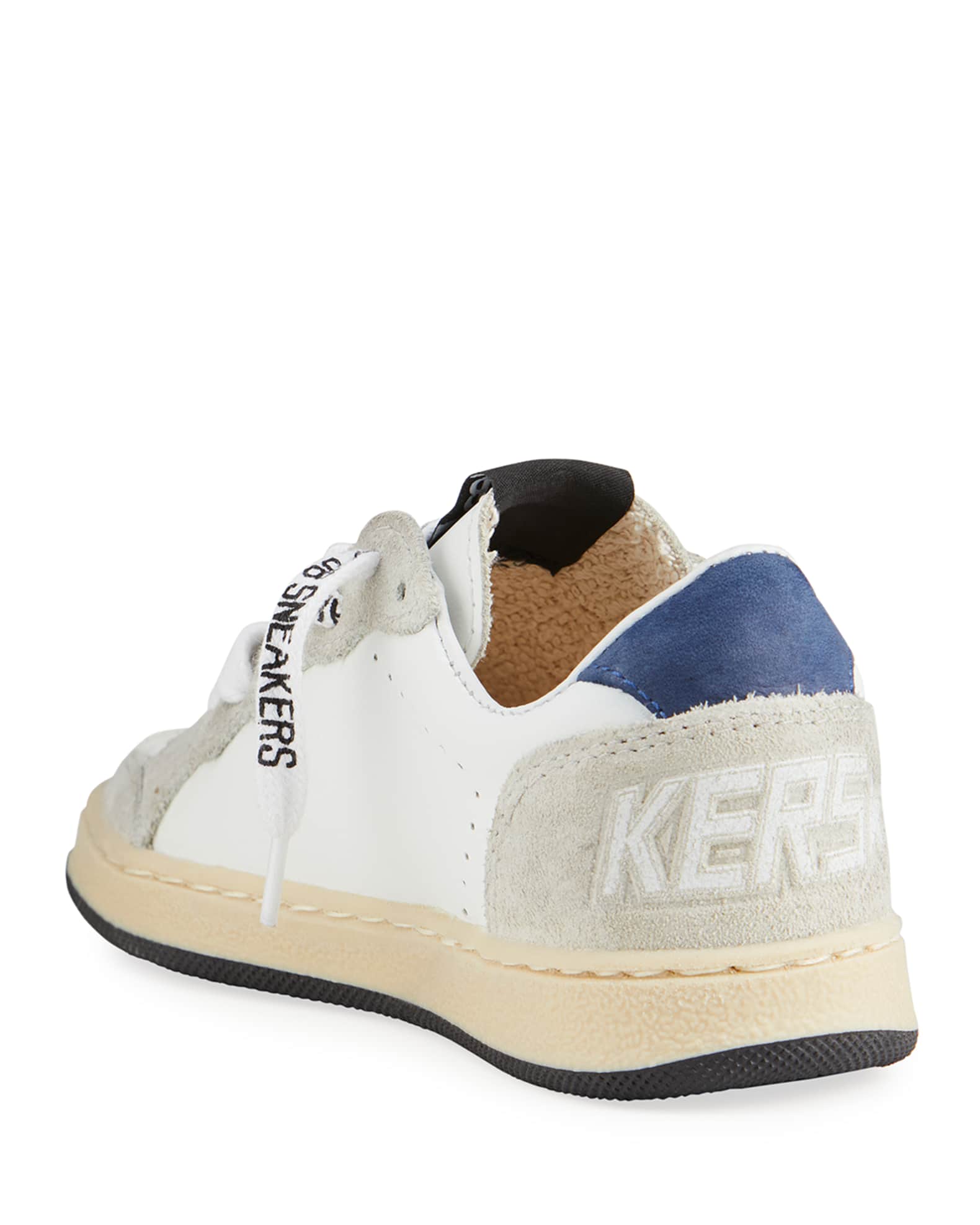 Ball Star Leather Low-Top Sneakers | Neiman Marcus