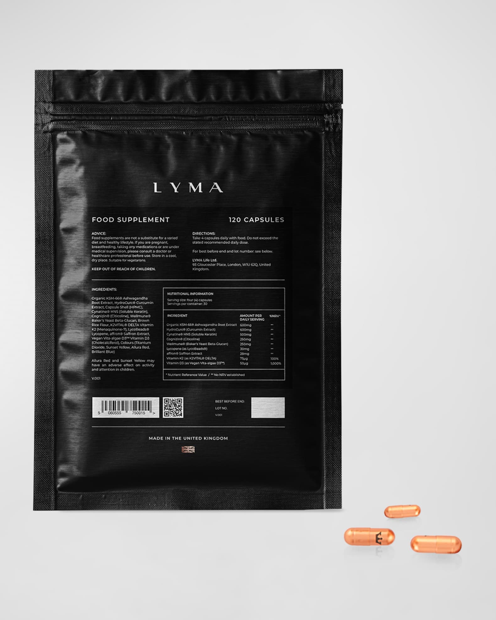 LYMA 1-Month Starter Kit (120 Capsules) | Neiman Marcus