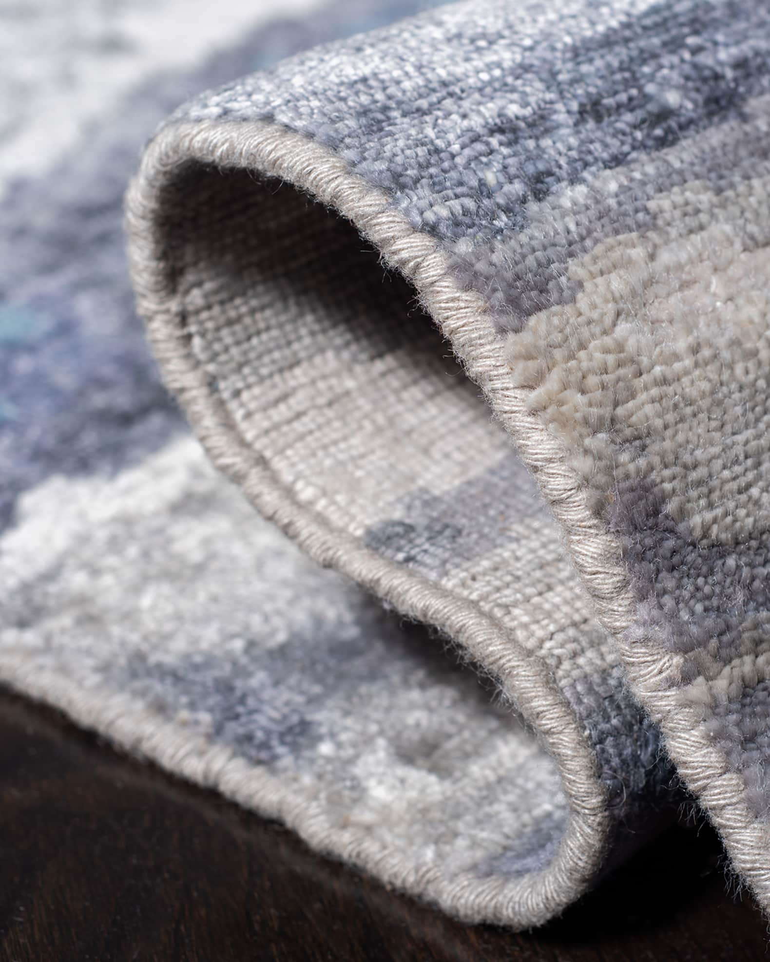 Blue Dune Hand-Knotted Rug | Neiman Marcus