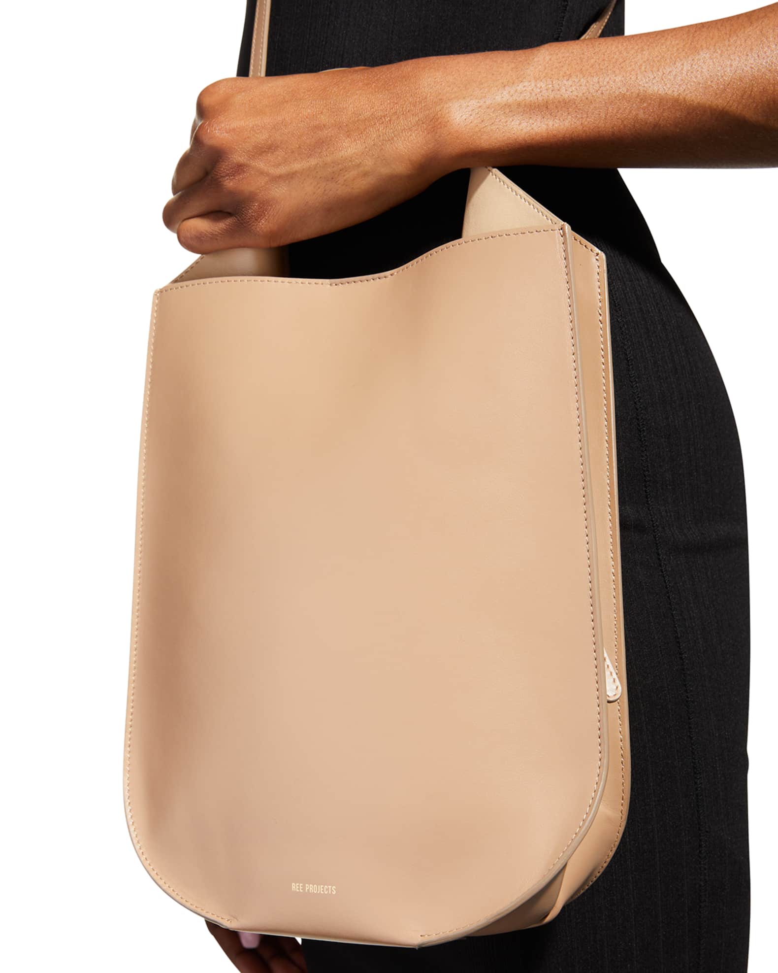 Ree Projects Helene Mini Leather Tote Bag | Neiman Marcus
