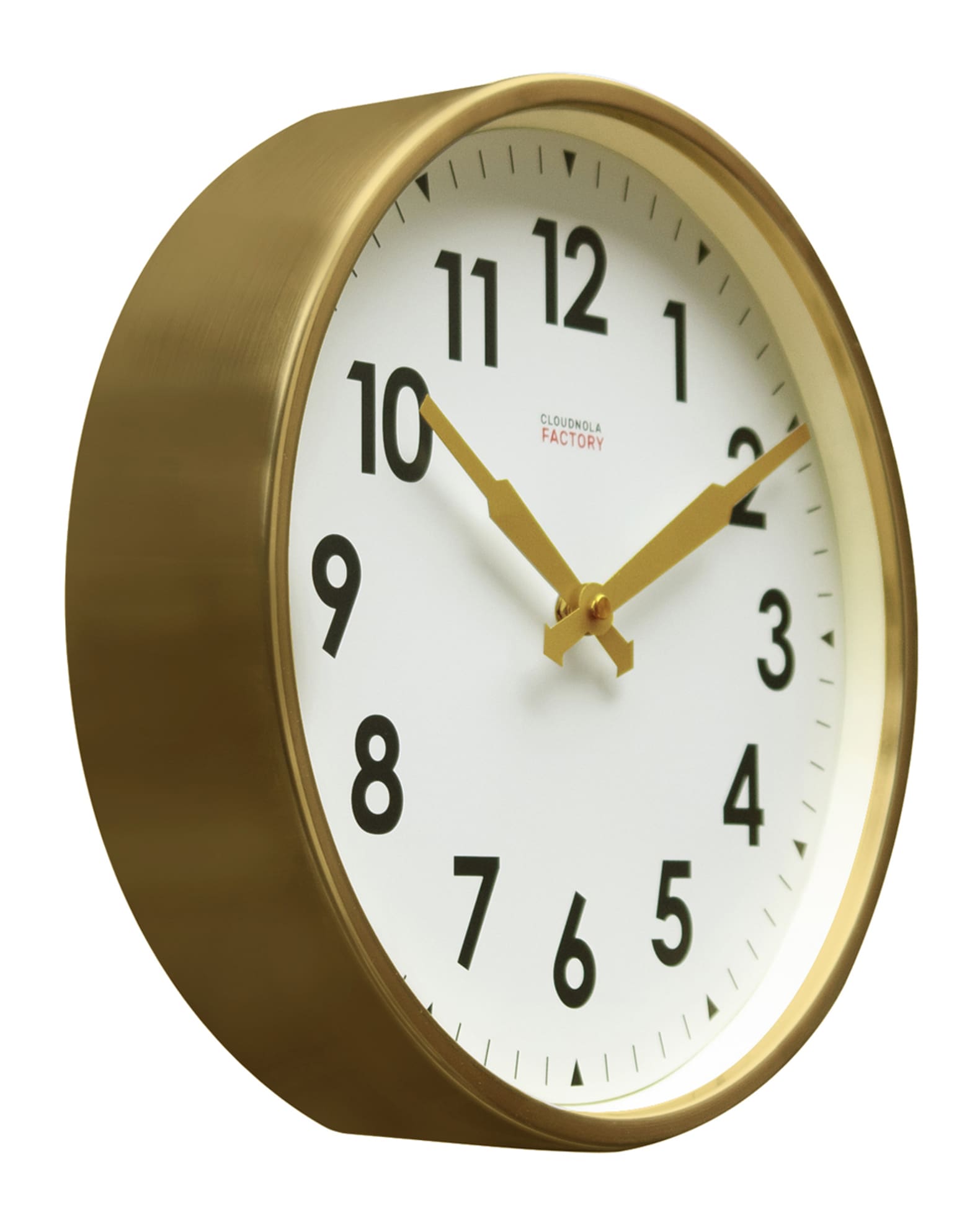 Cloudnola Factory Numbers Wall Clock | Neiman Marcus